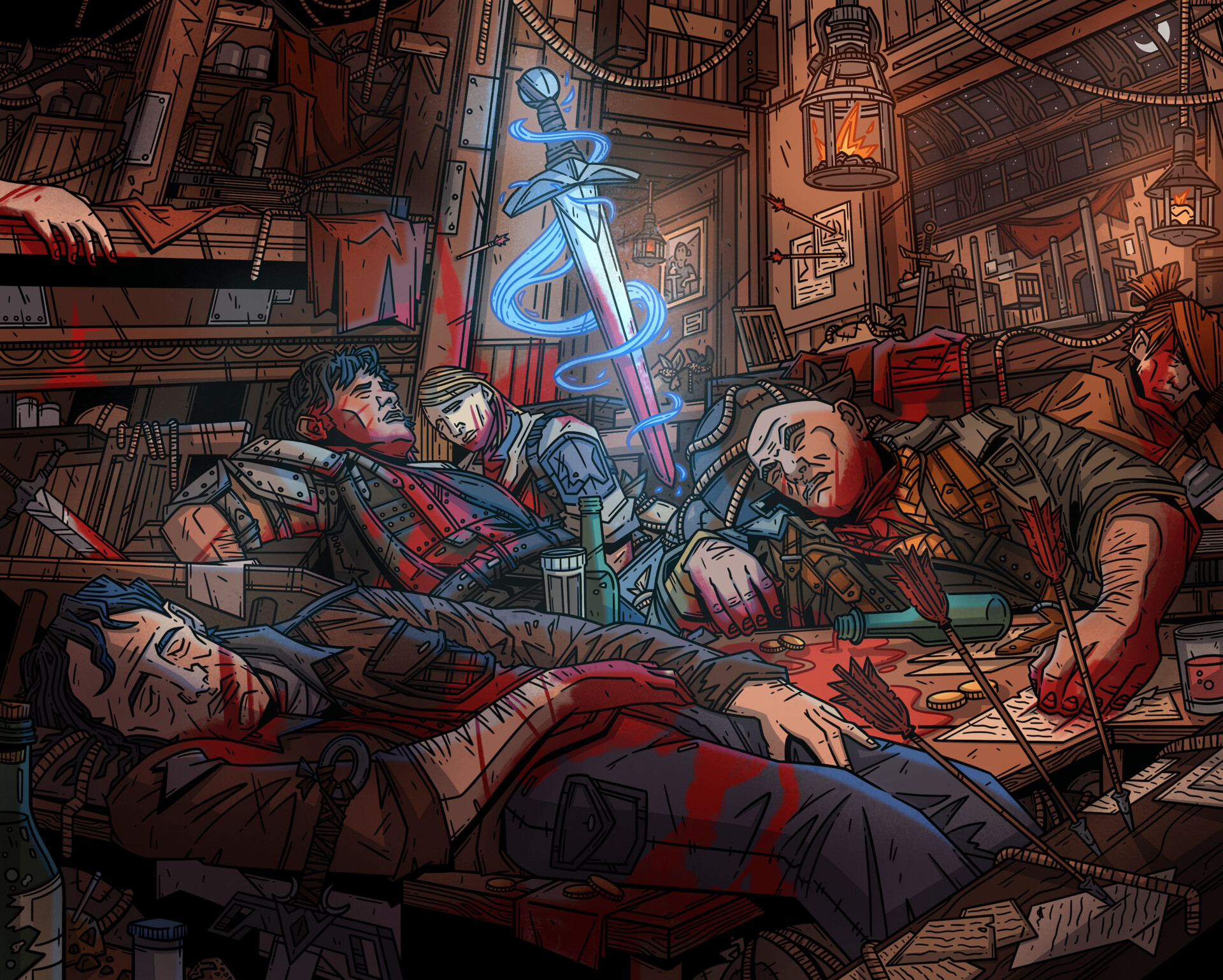 ArtStation - Glowing Dagger