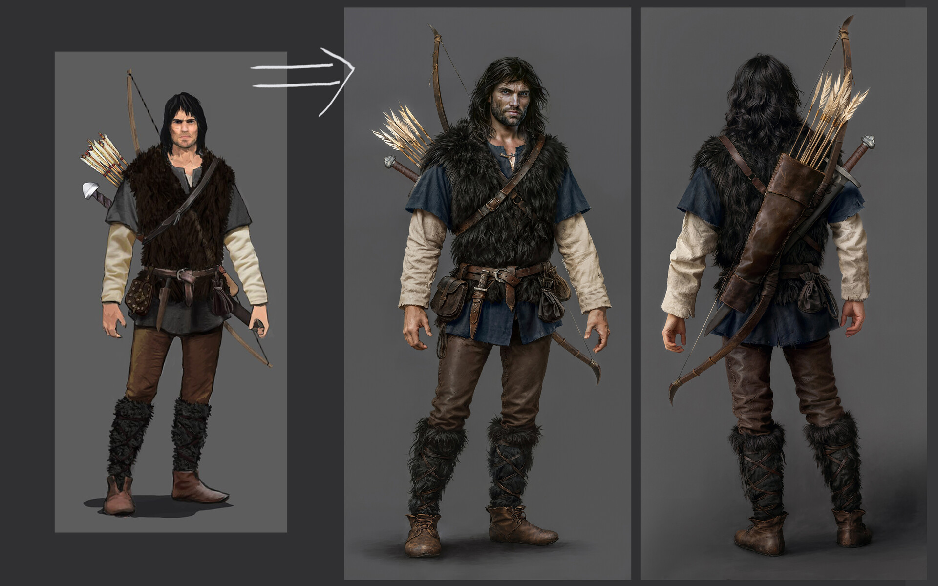 Irina Druchinina - "THORGAL" / Character Design