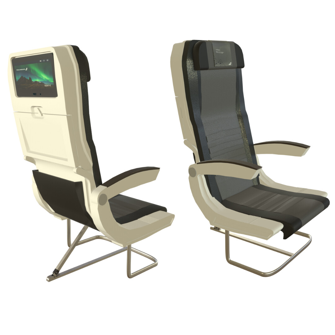 ArtStation - Flight seat