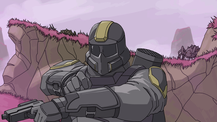 ArtStation - Helldivers 2 Animation Short