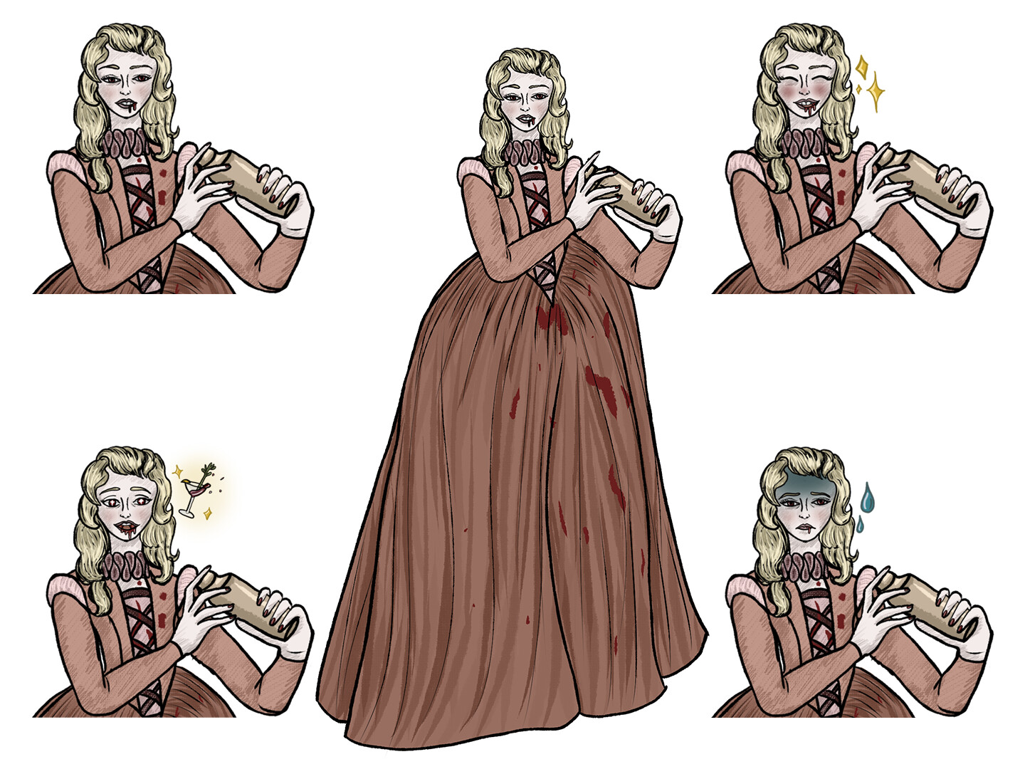 ArtStation - Folklore Creature Full Body and Expression Sprites