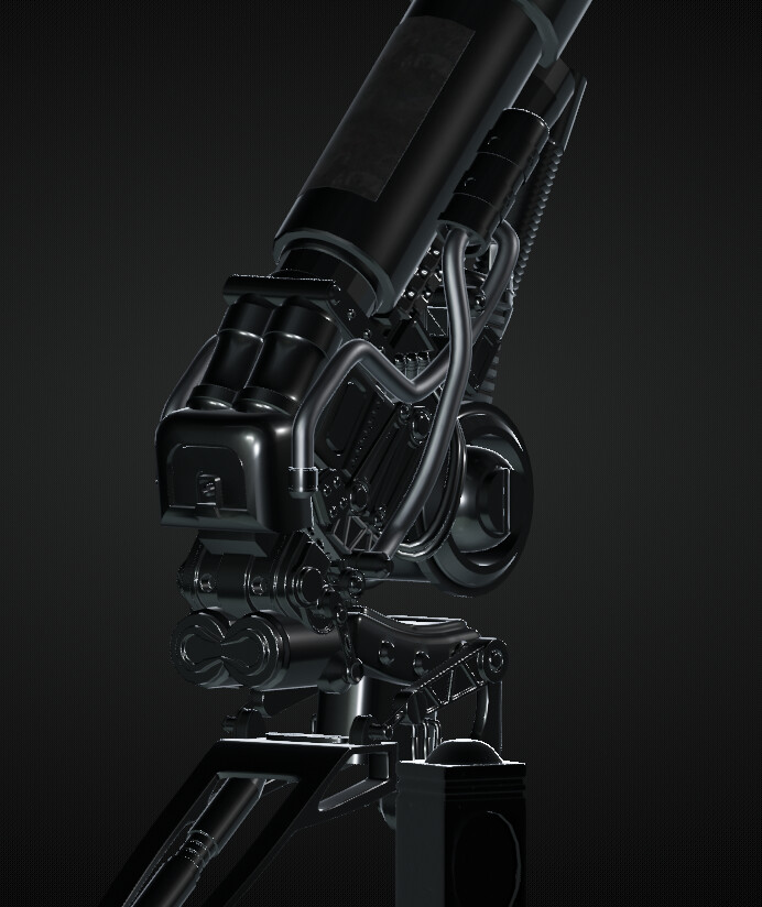 ArtStation - Machine leg