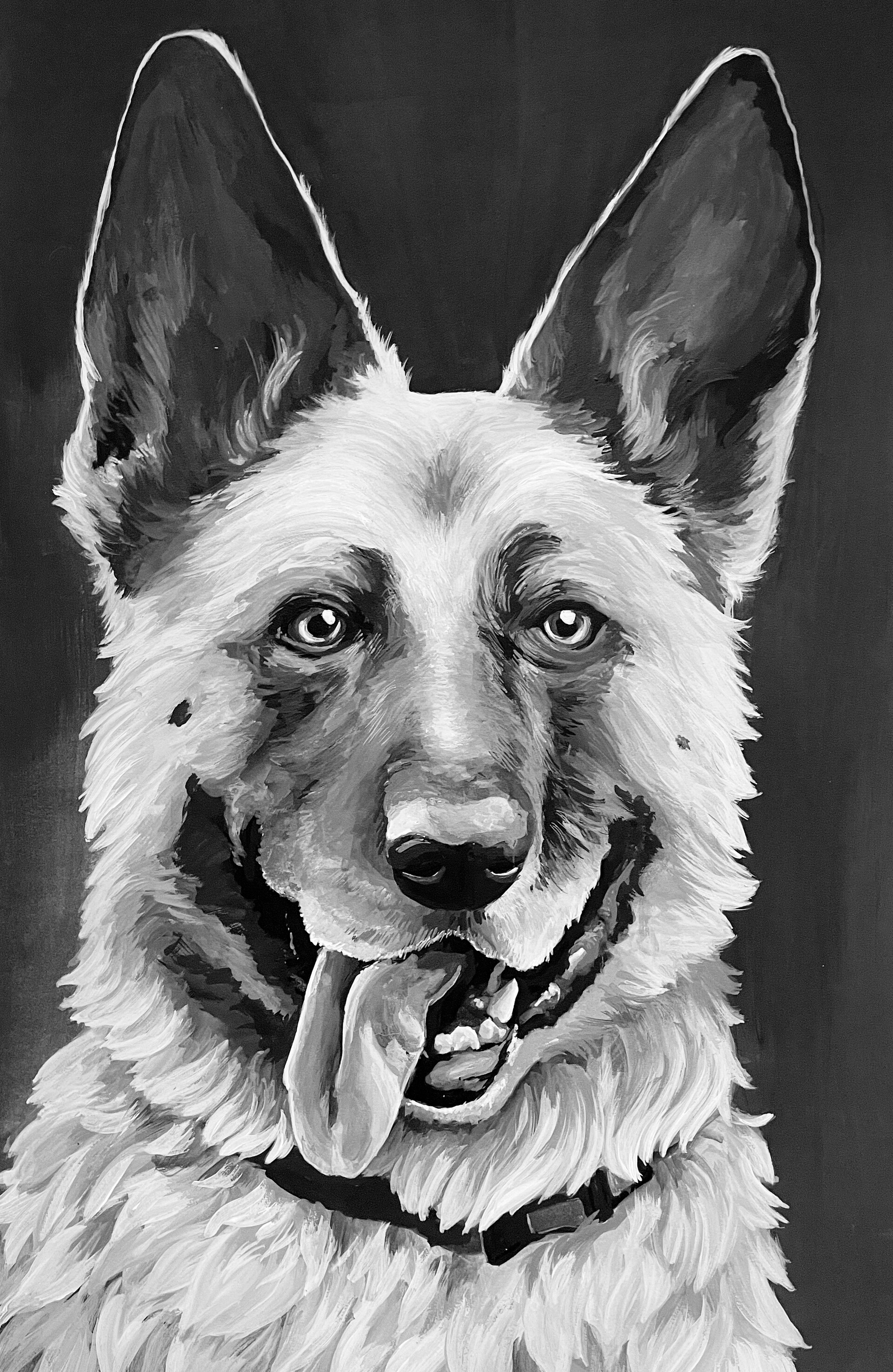 ArtStation - German Shepard Pet Portrait