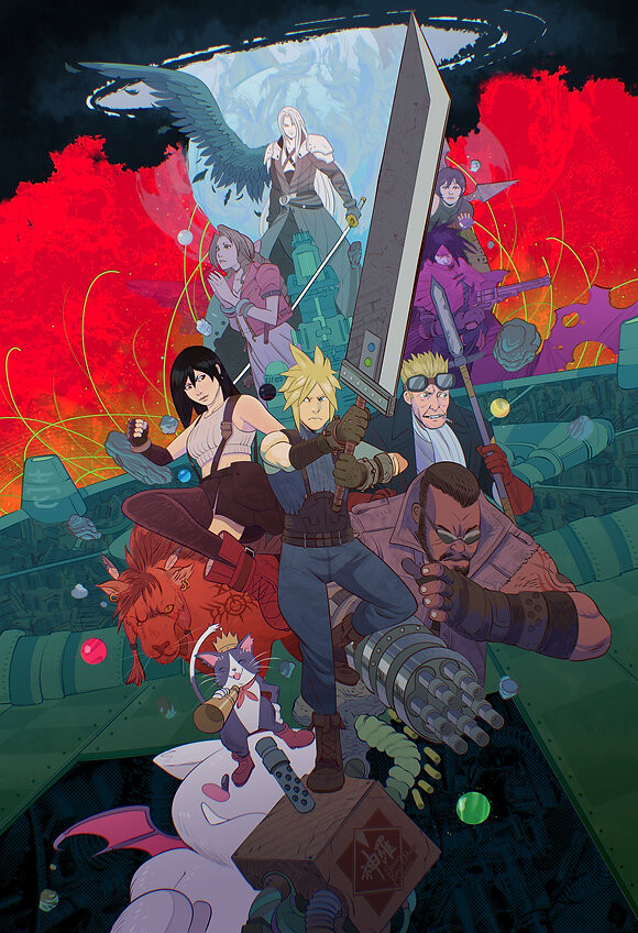 ArtStation - Final Fantasy 7