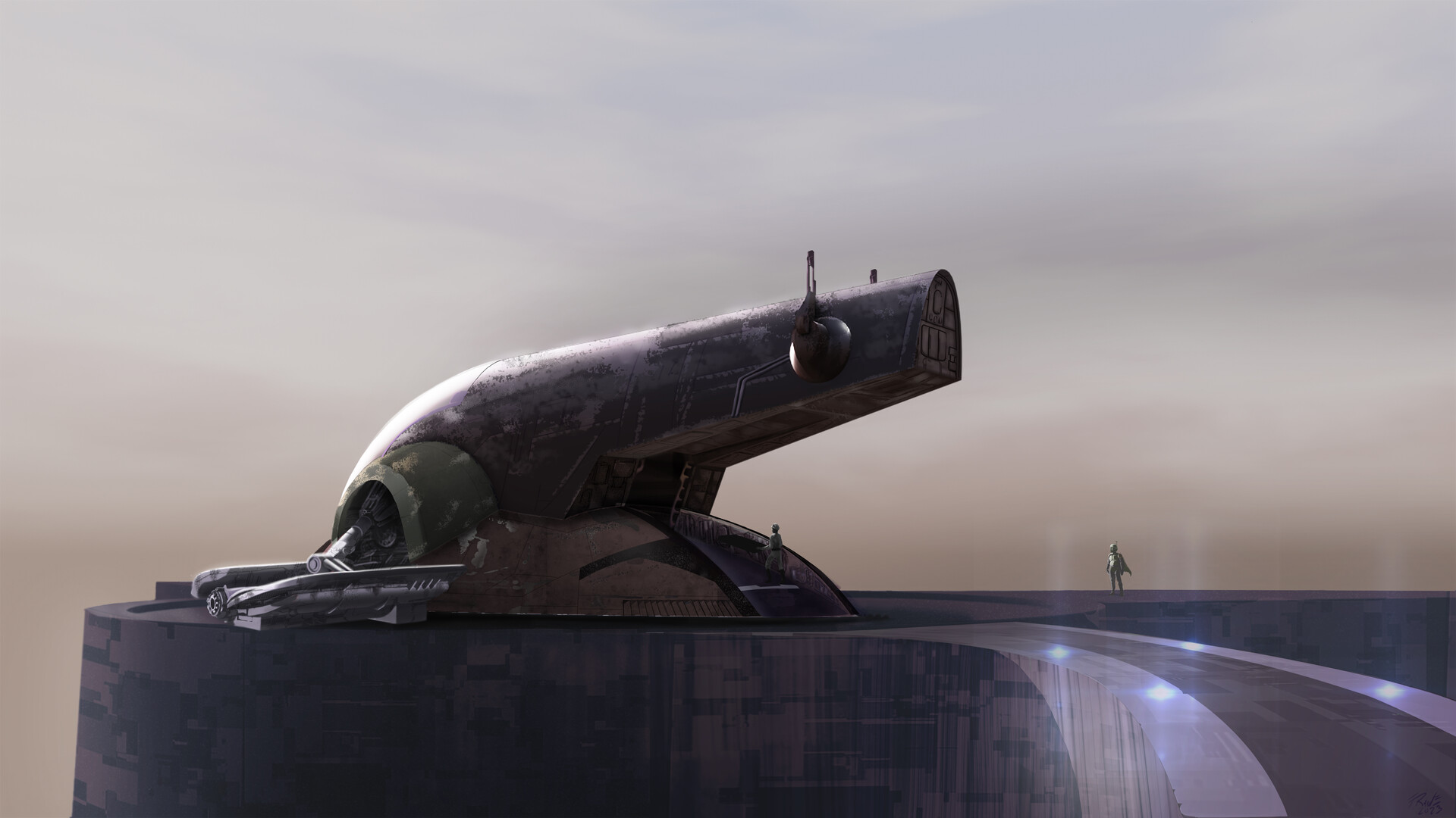 ArtStation - Concept Slave ship