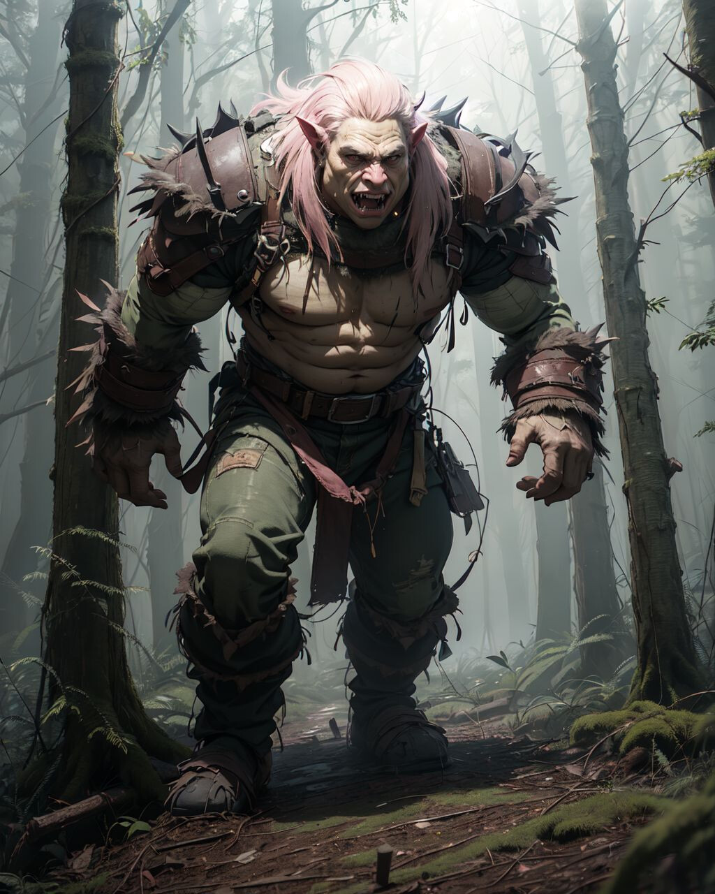 4K Anime Reference Art for Artists and Enthusiasts - 267 Ogre Warrior ...