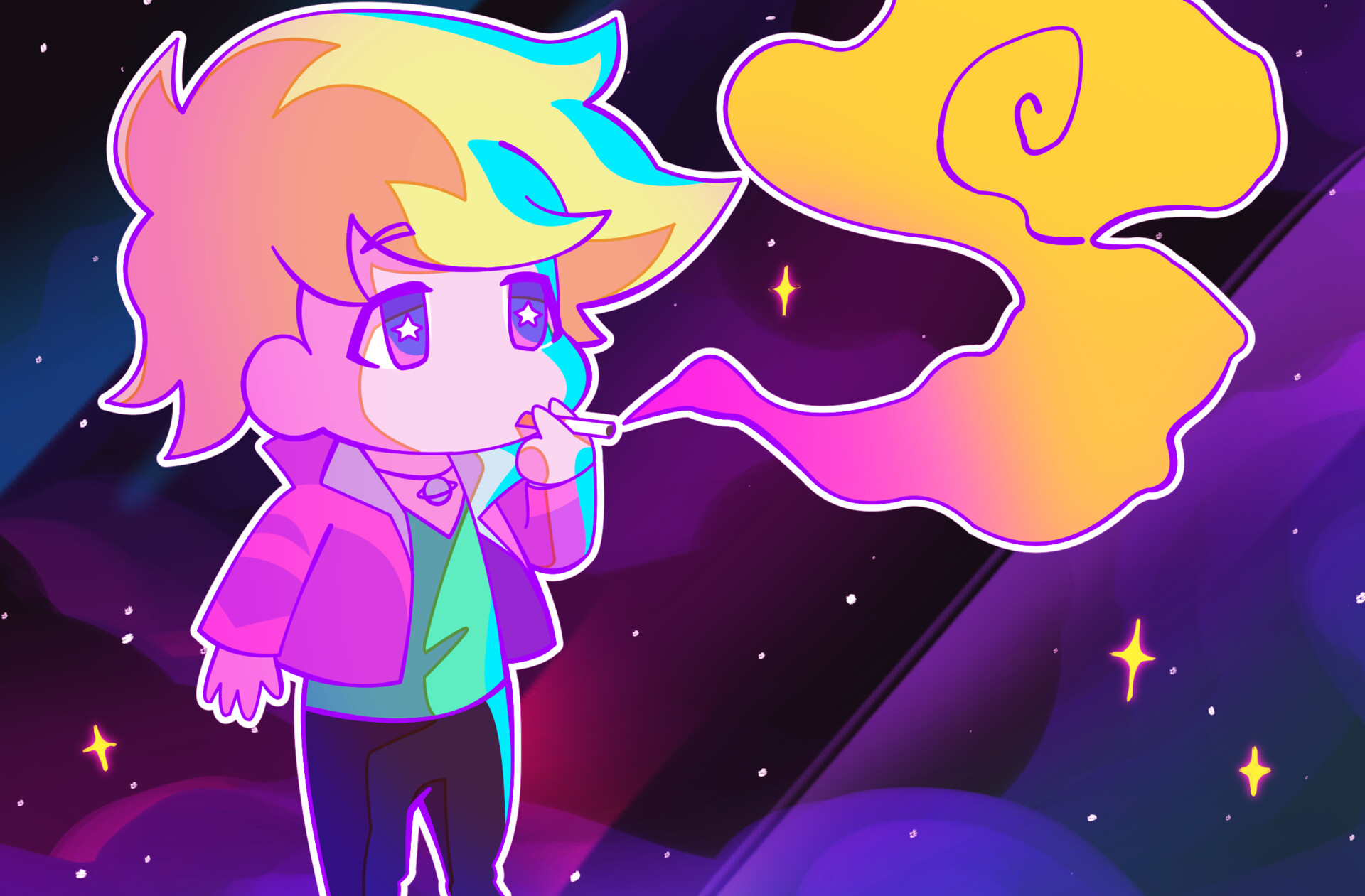 ArtStation - Interstellar cloud