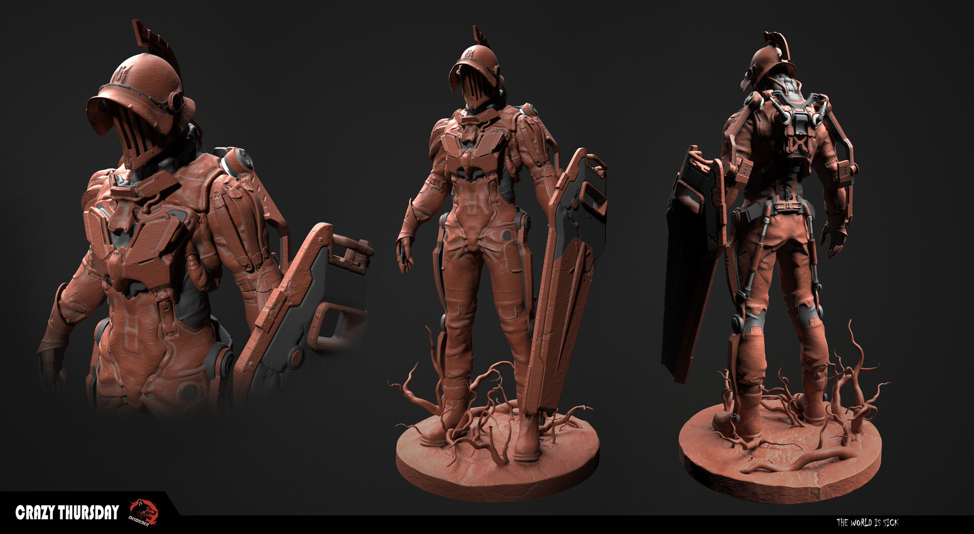 ArtStation - Some of my daily digital sculpts