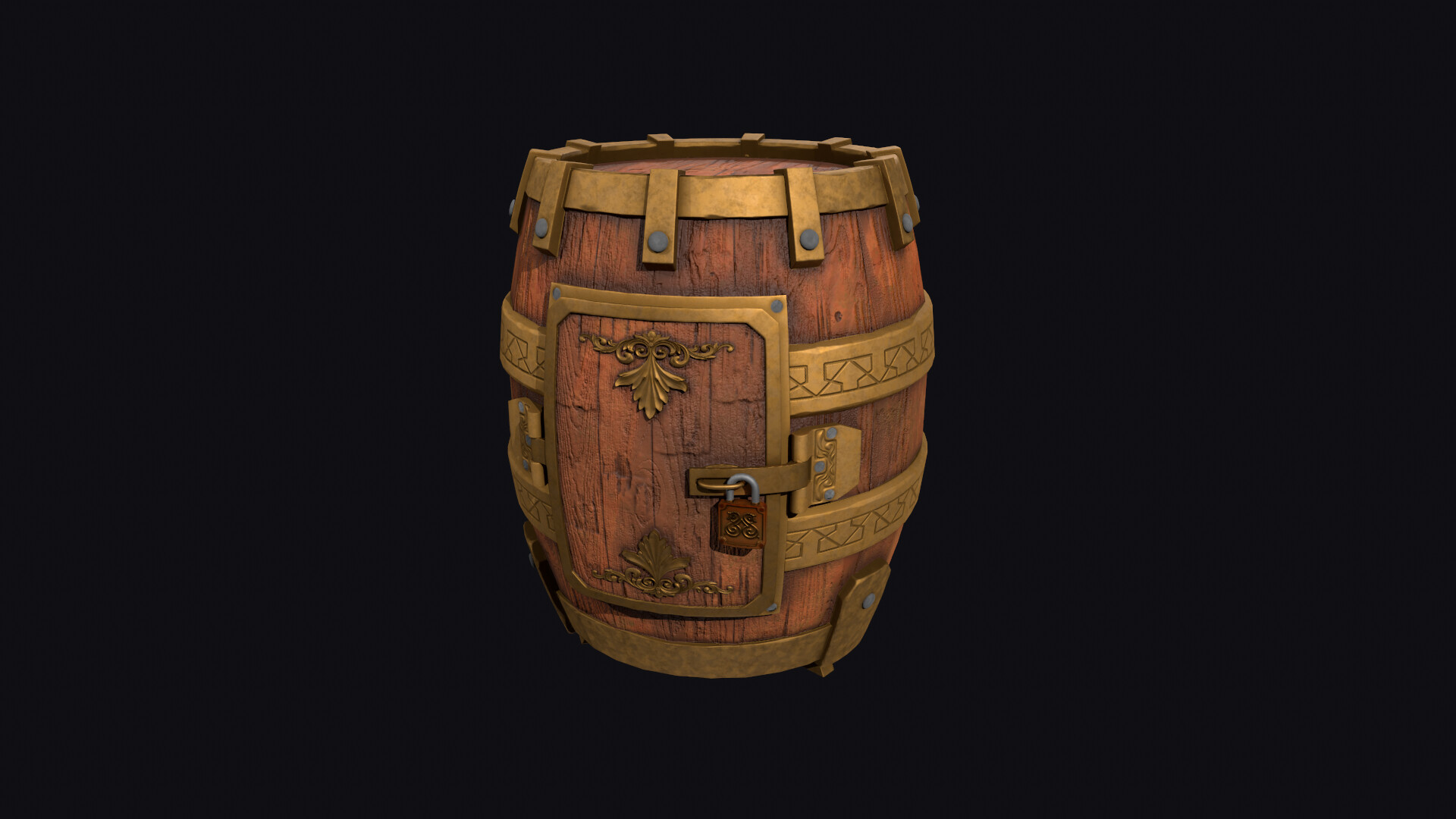 ArtStation - Barrel Cage