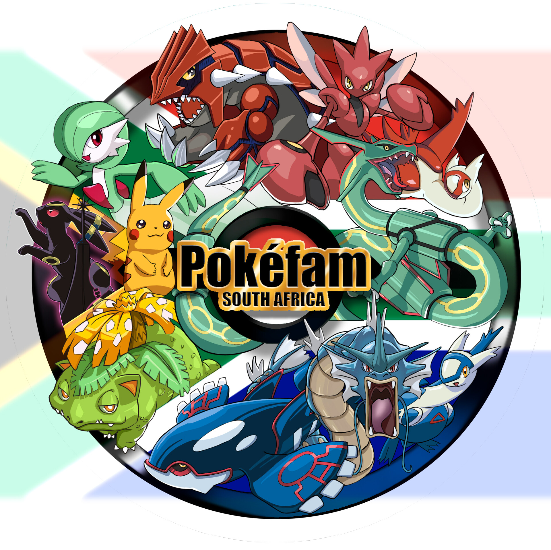 ArtStation - Fanart: Pokémon Community Pokéfam South Africa