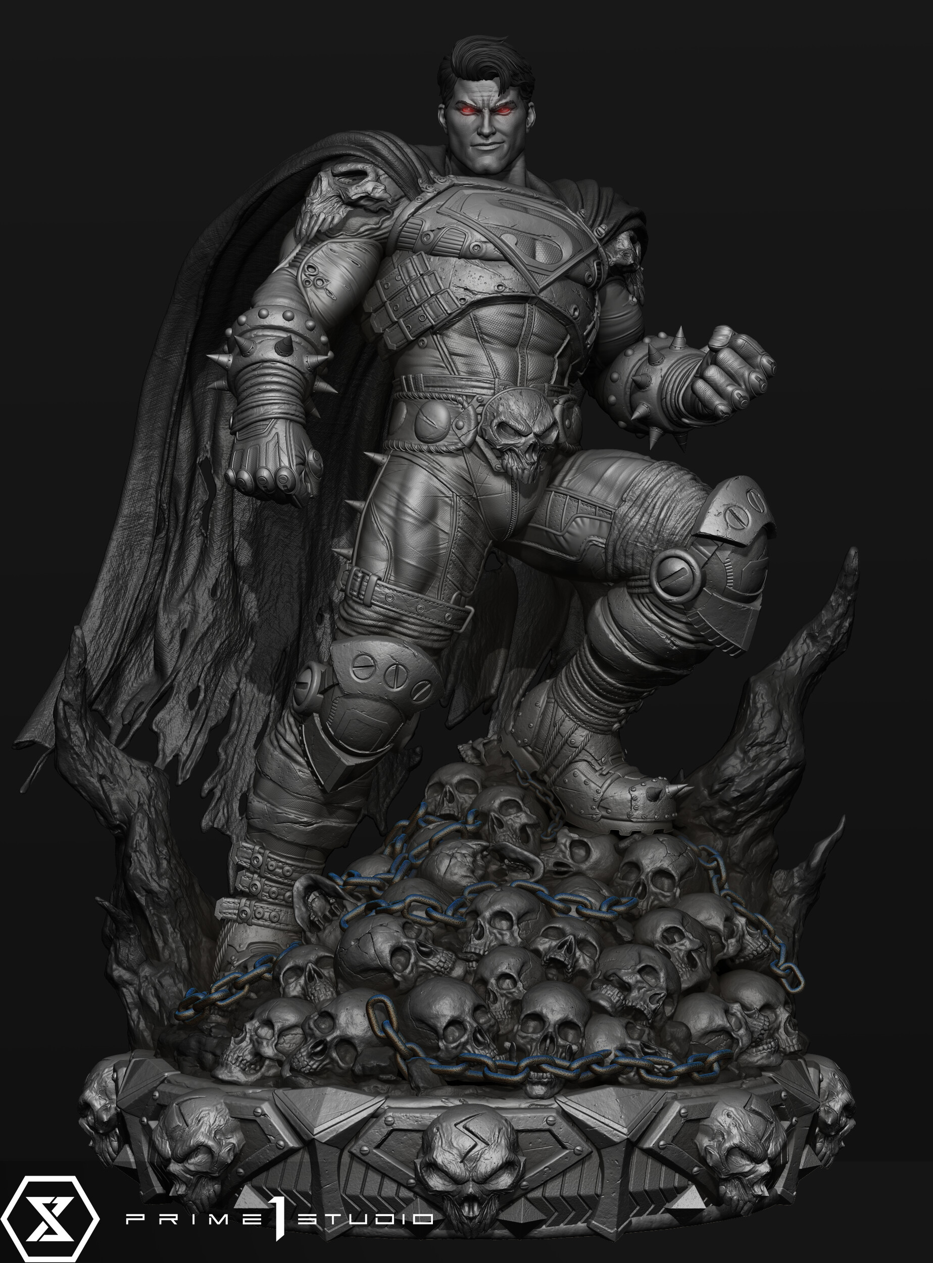 ArtStation - Metal Superman Zbrush screenshots
