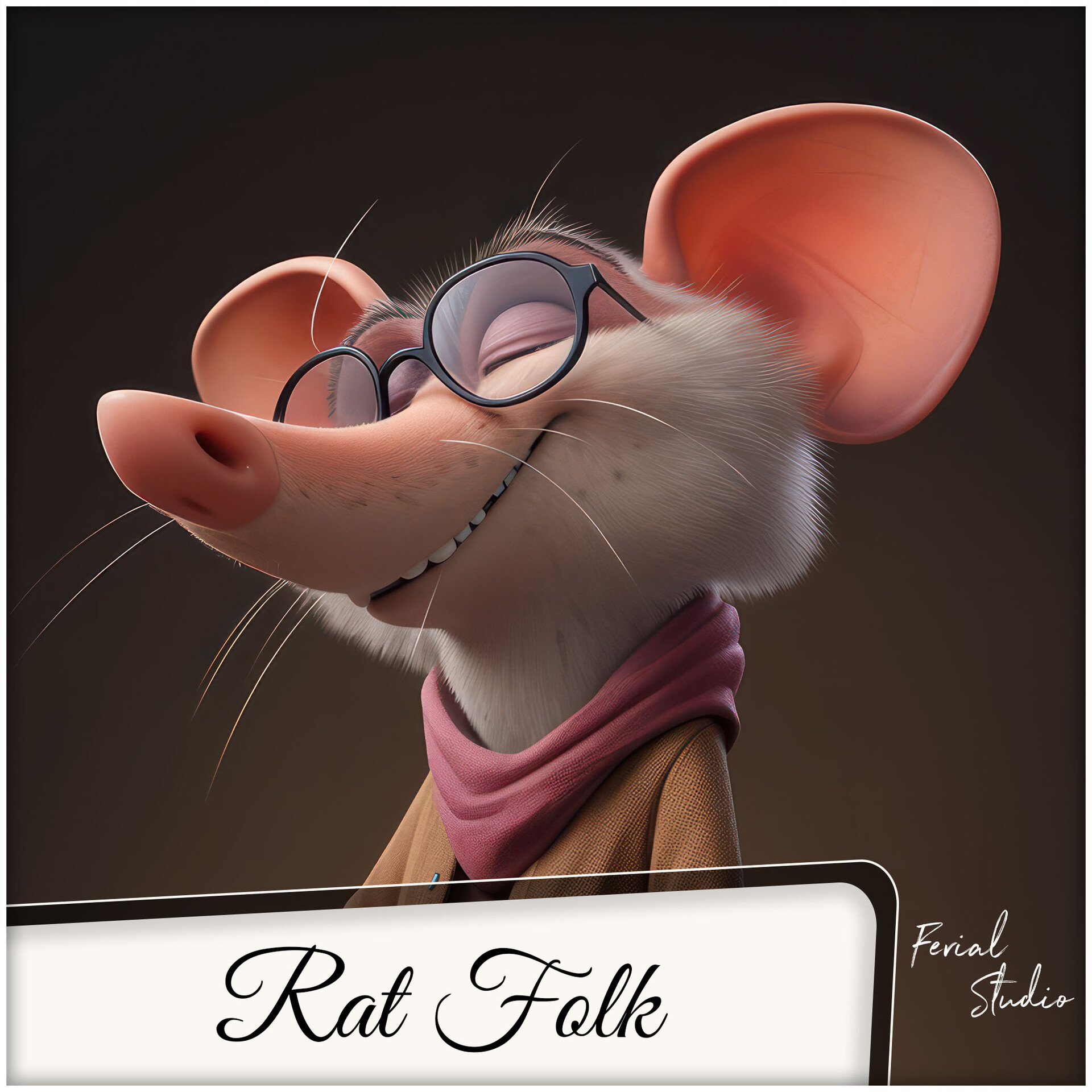 ArtStation - 🔹210 Rat Folk - Stylized Character Reference Image Pack v ...