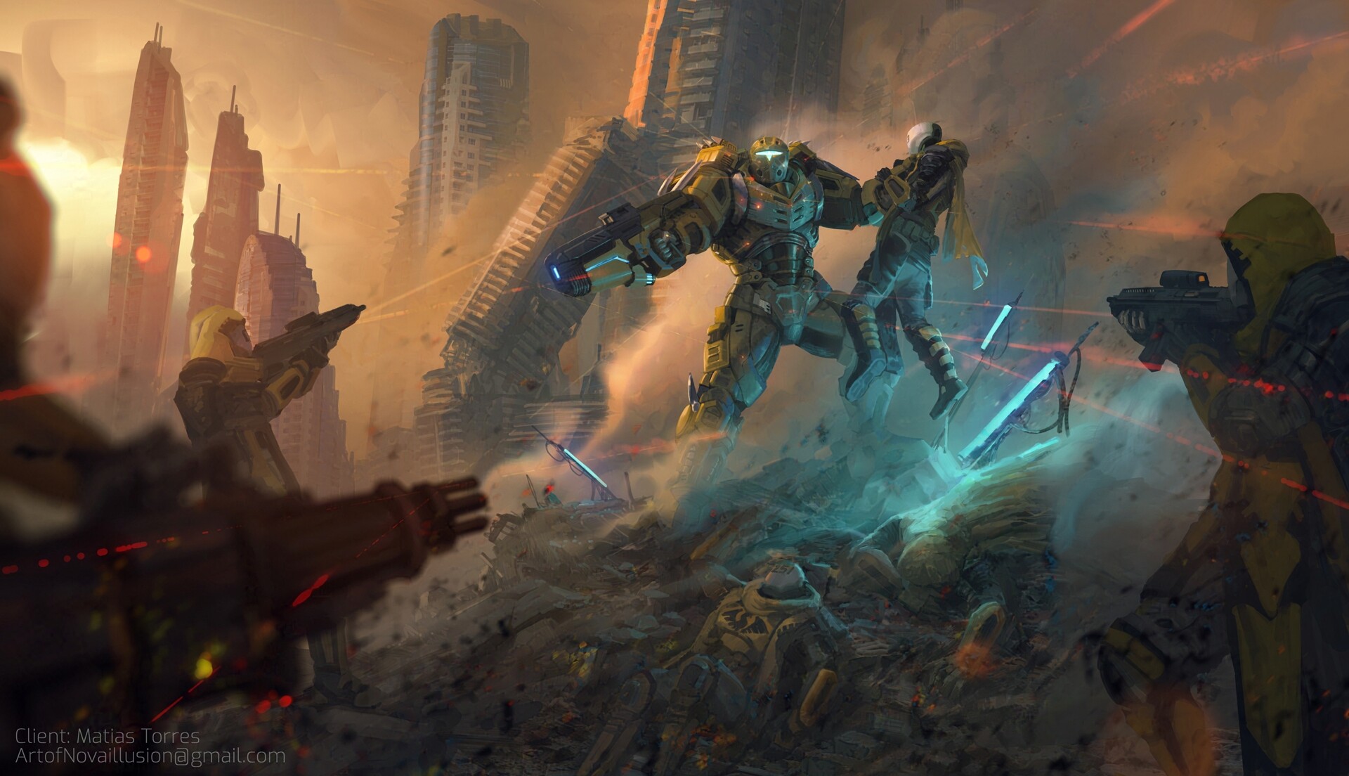 ArtStation - battle 01