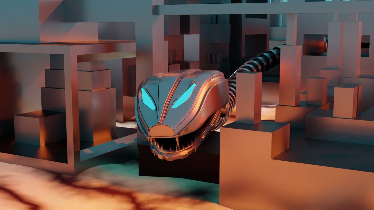 ArtStation - Robo-snake