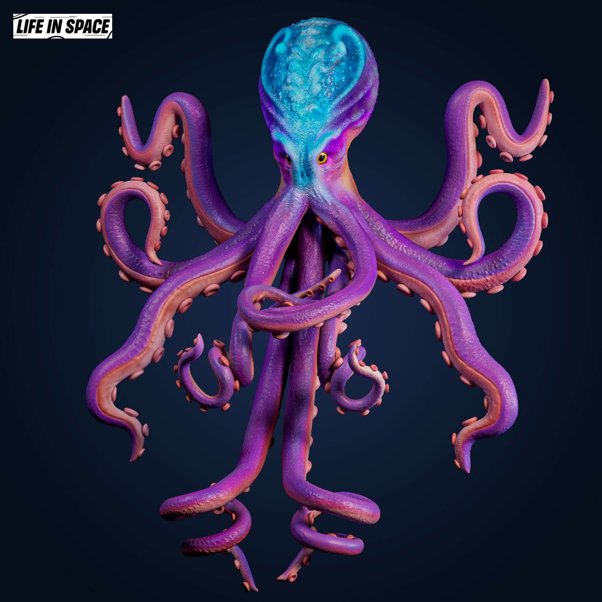 ArtStation - Octopus 3D concept art