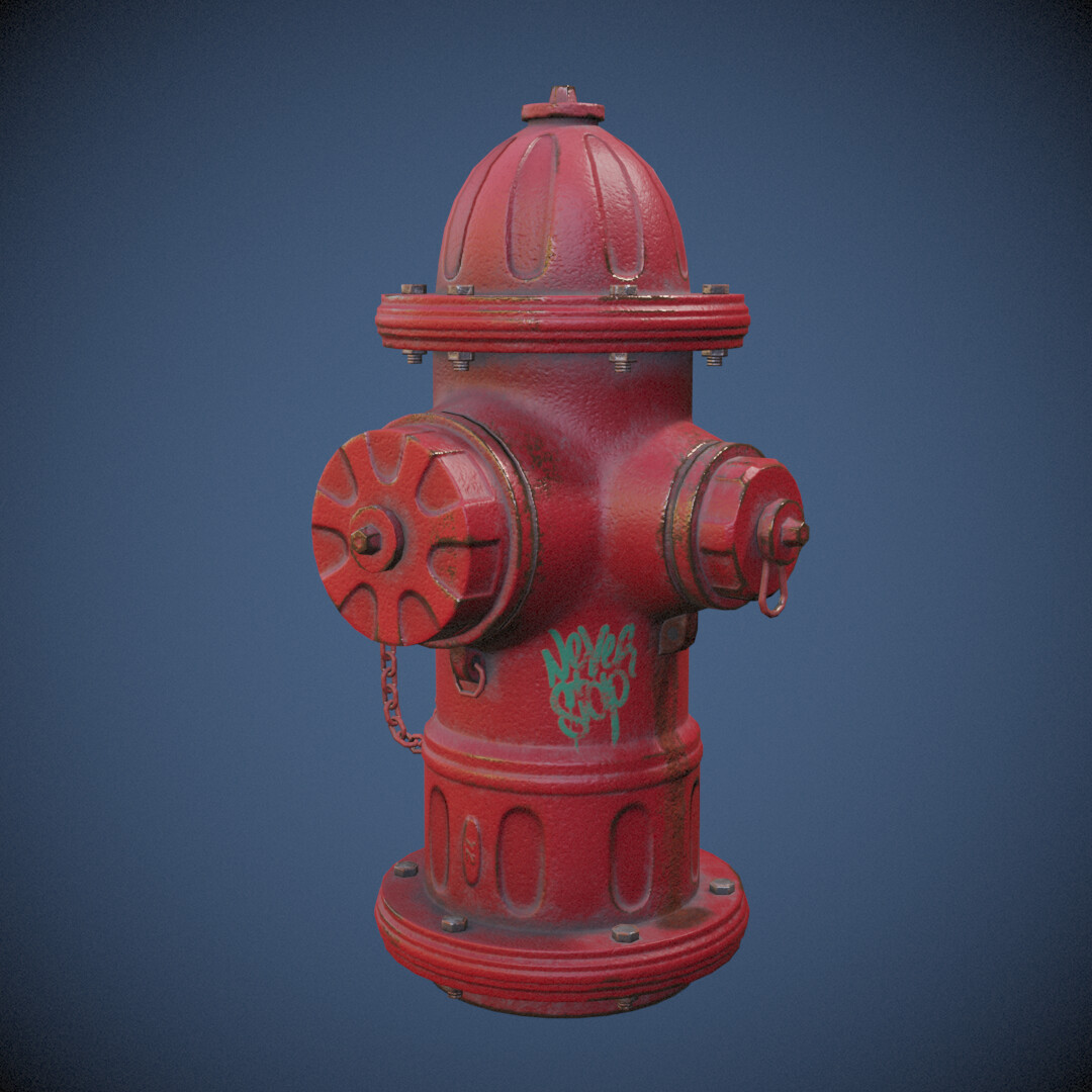 ArtStation - Old hydrant