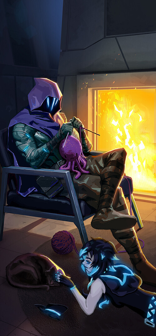 ArtStation - Valorant Self-insert Edit - Downtime