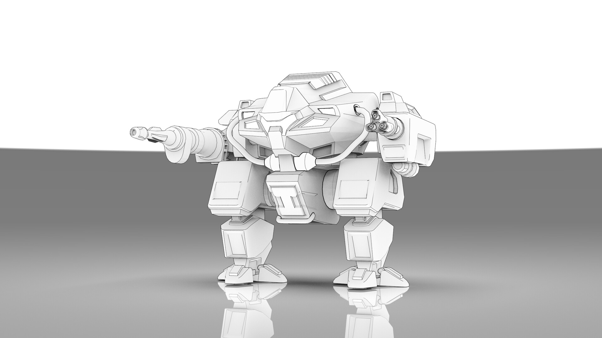 ArtStation - Mech Robot