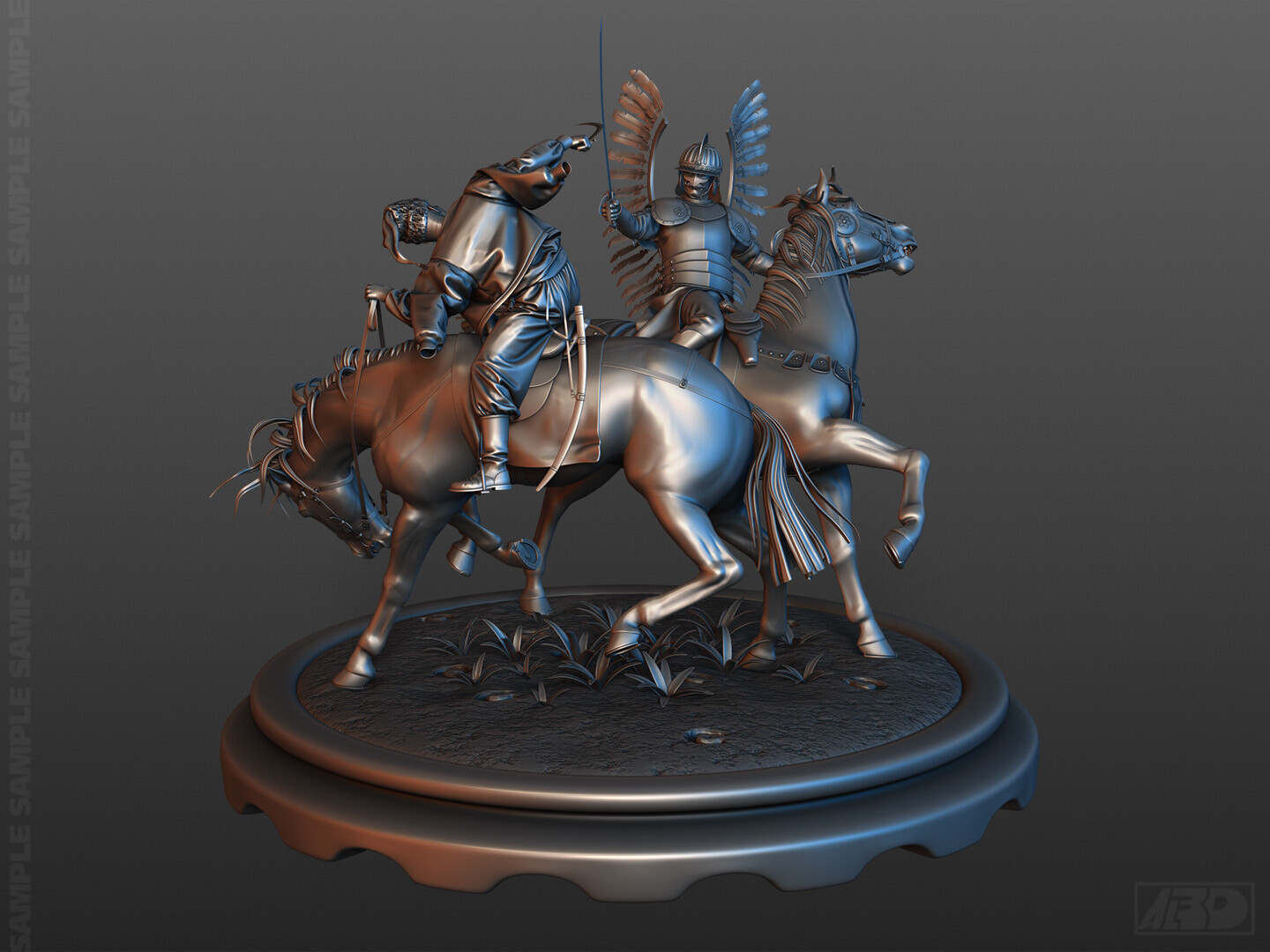 ArtStation - [024.01] kz&hs_sc (3D sculpting)