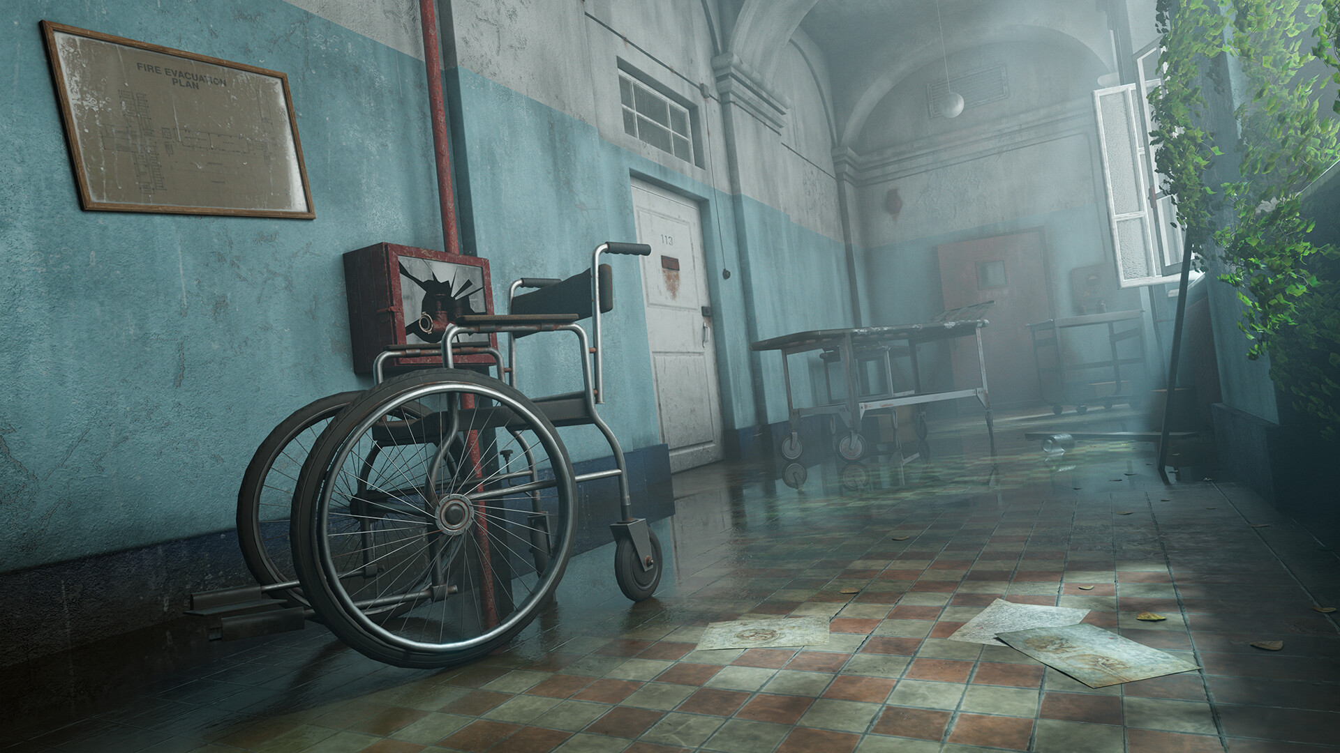 ArtStation - Abandoned asylum