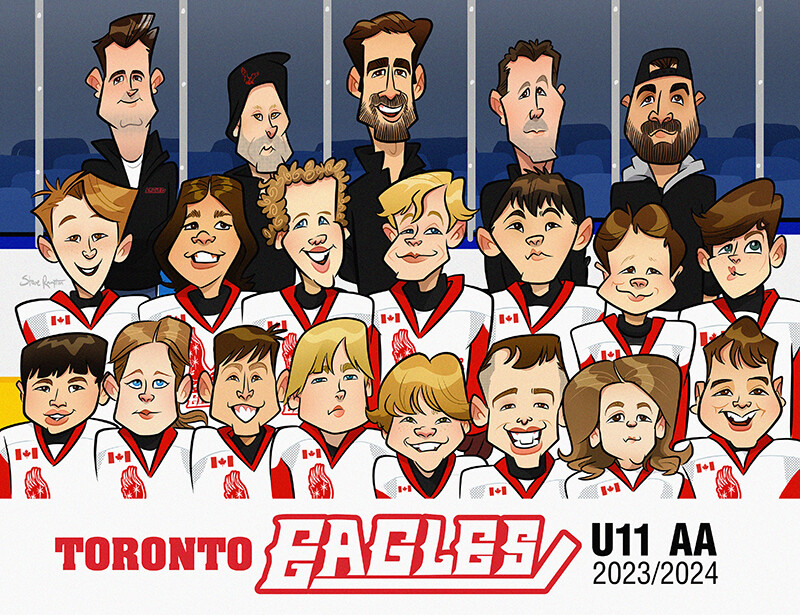 ArtStation - Toronto Eagles Hockey Team