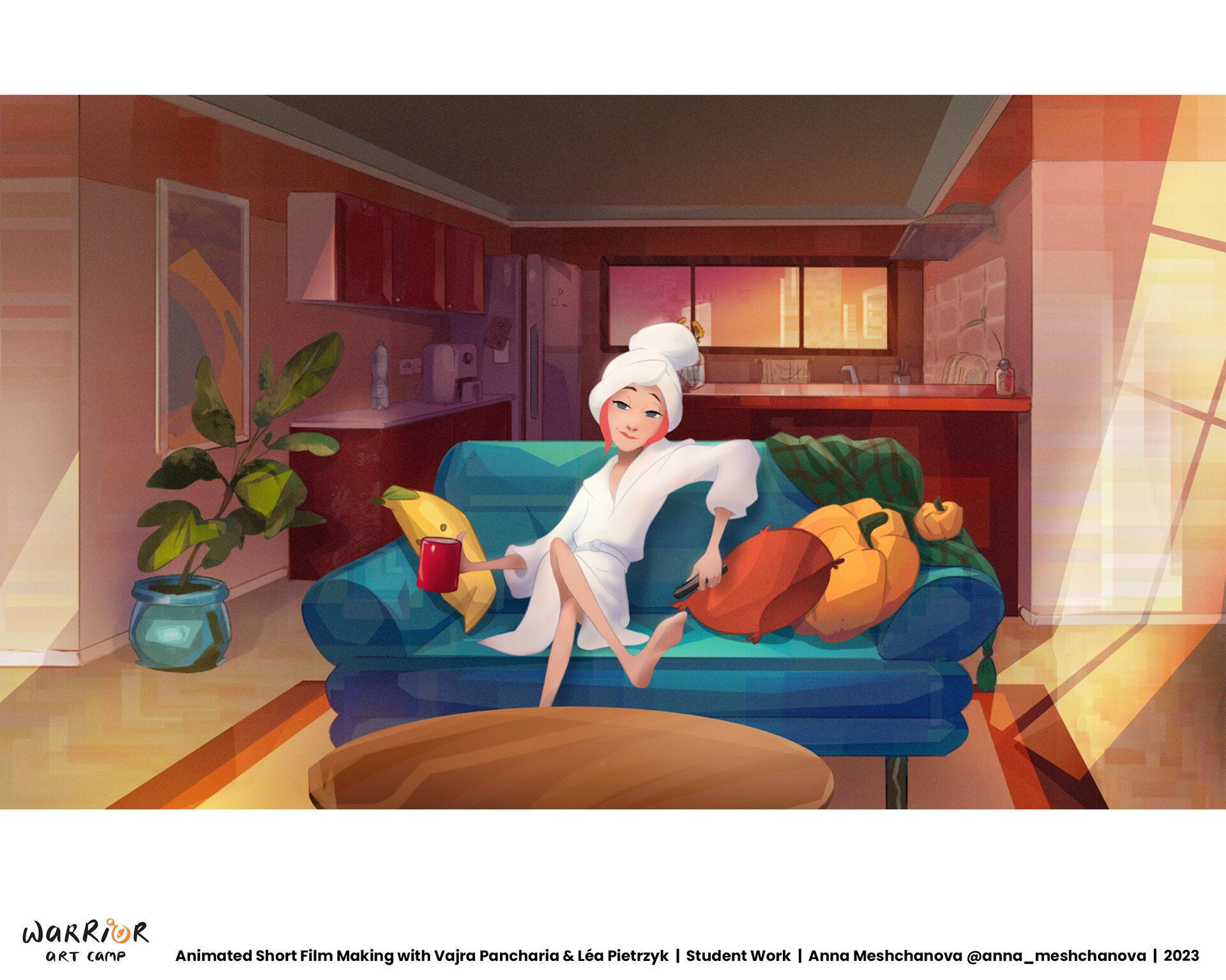 Warrior Art Camp - Anna Meshchanova | Animated Short Film Making with Vajra Pancharia & Léa ...