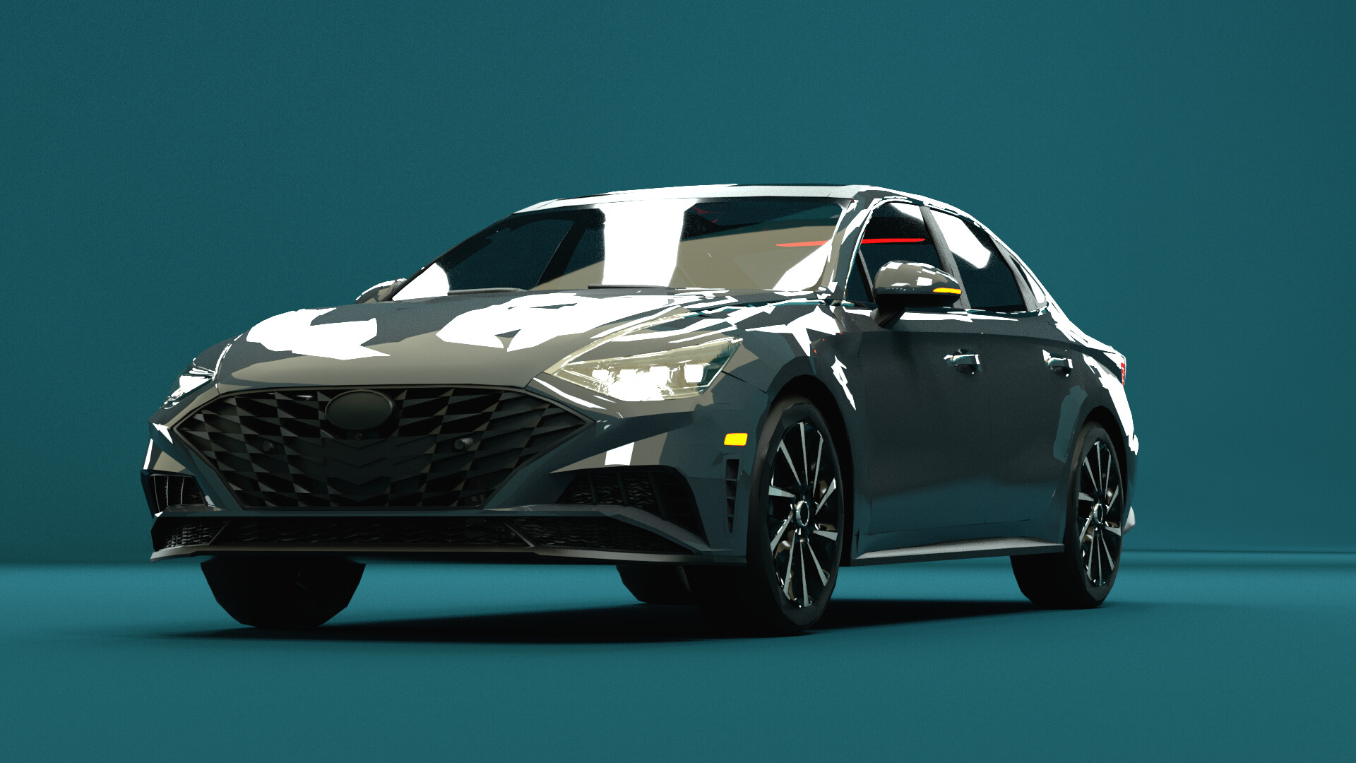 ArtStation - Hyundai Sonata