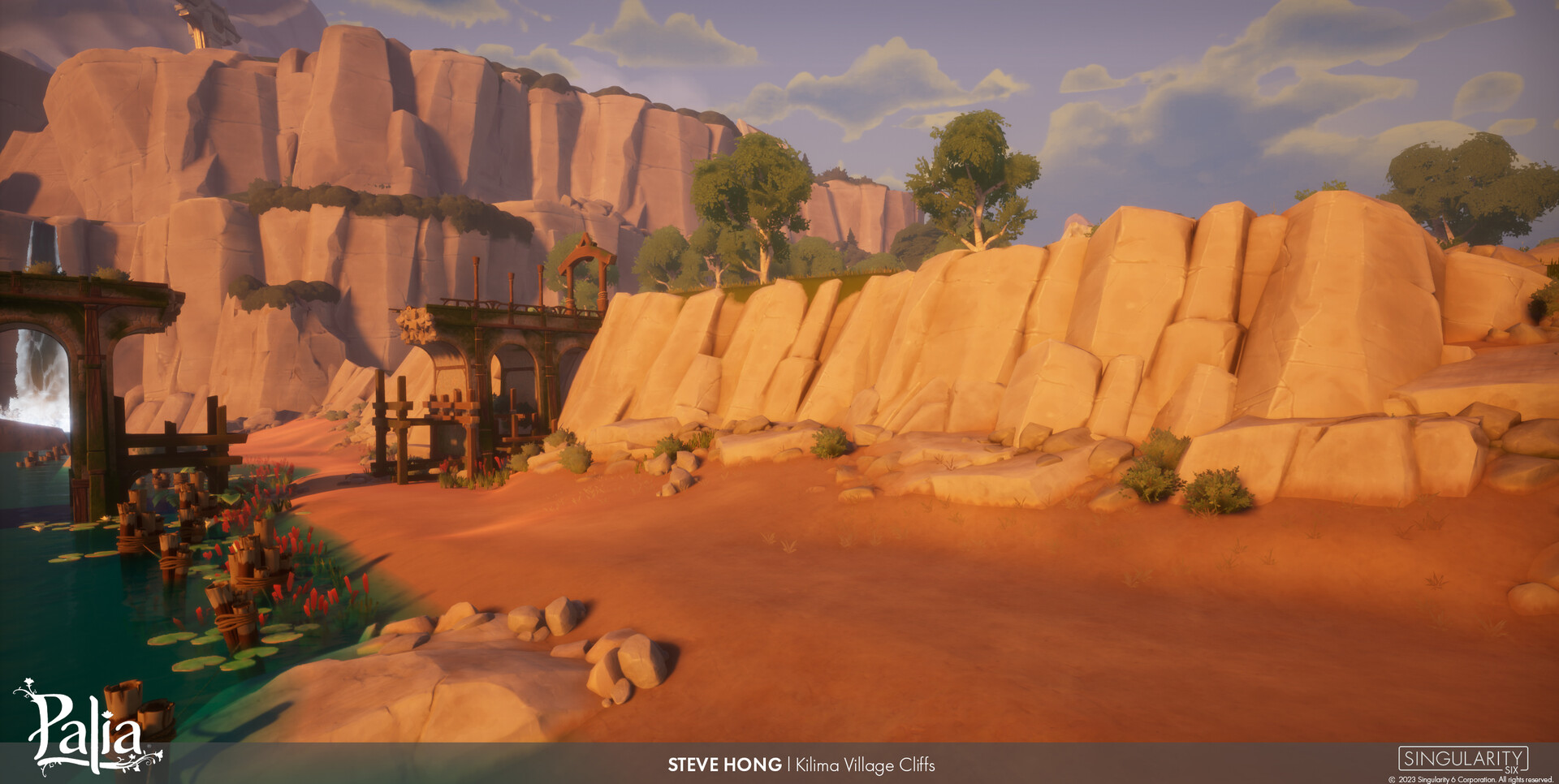 Steven Hong - Palia -Cliffs and WorldBuilding