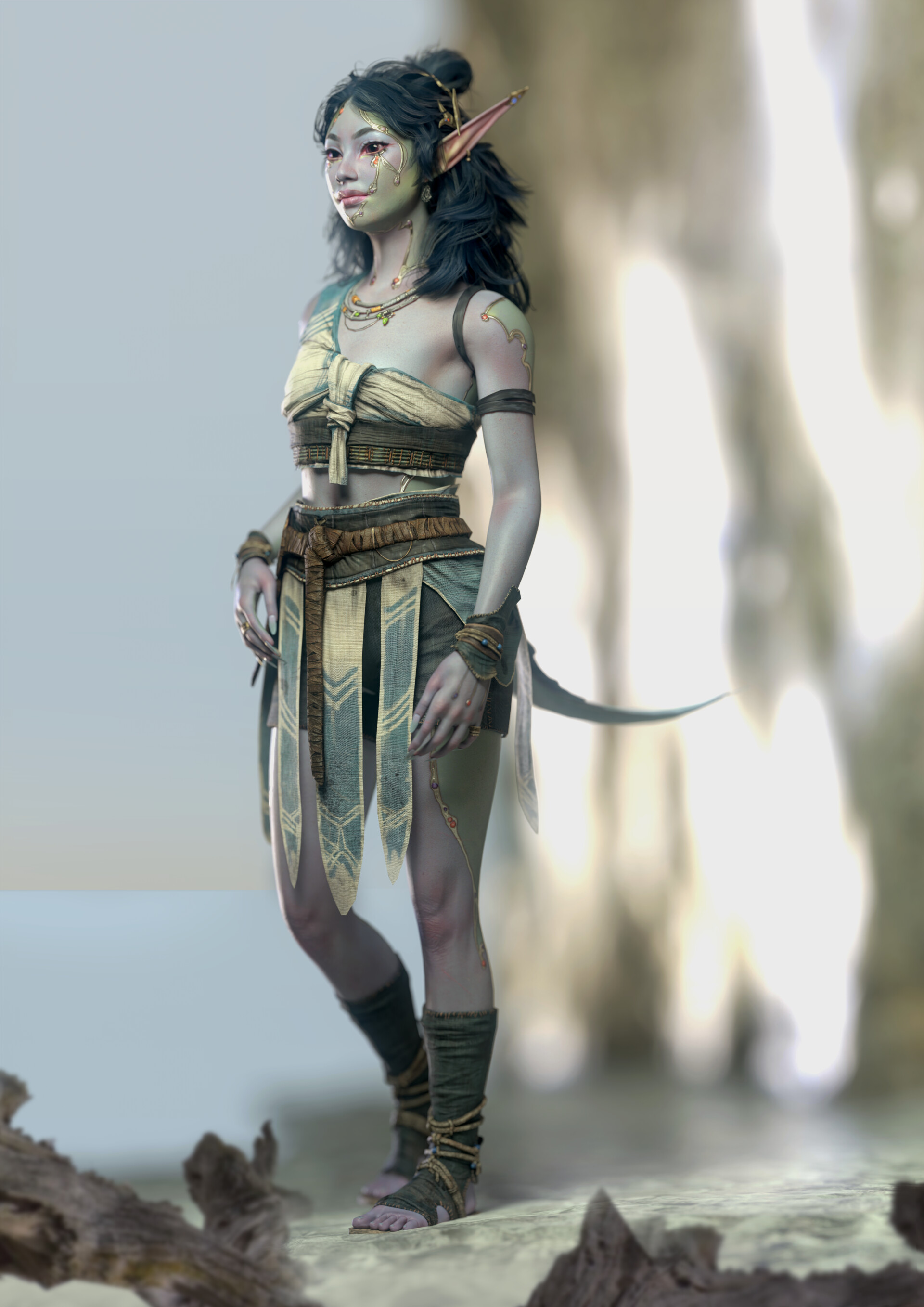 ArtStation - Kiera - Game Ready Character