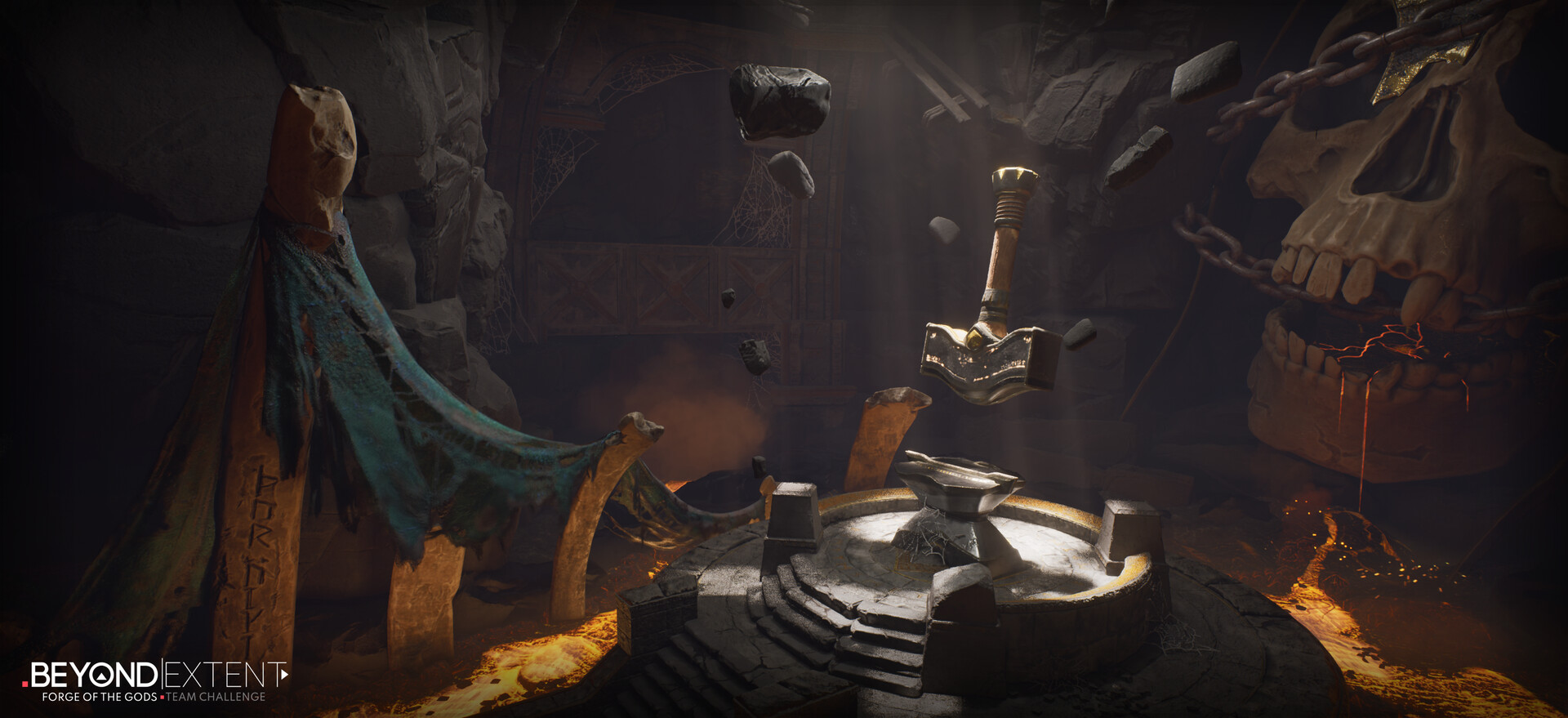 Malte Ekvall - Portfolio - Forge Of The Gods - Beyond Extent Team Challenge