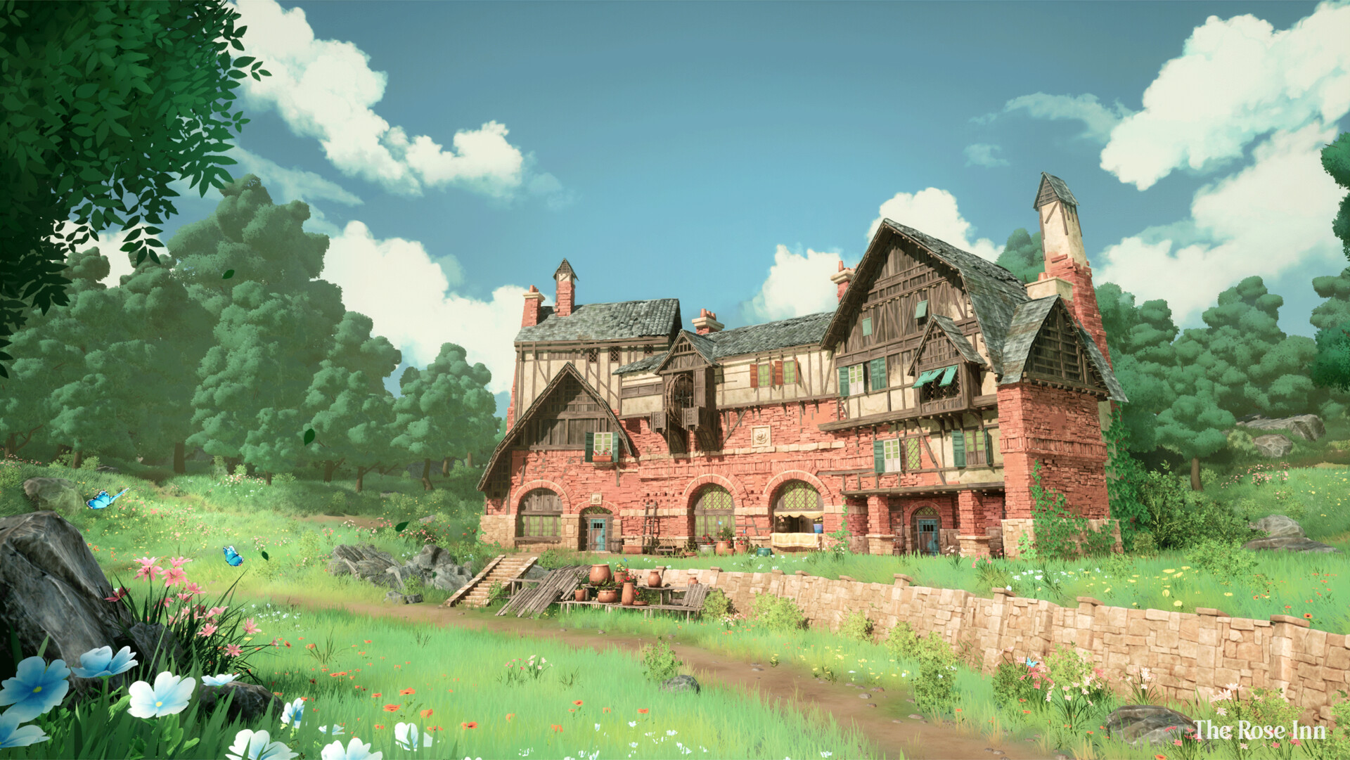 ArtStation - The Rose Inn