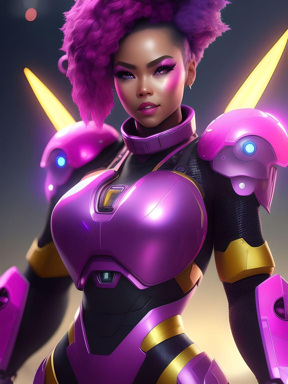 ArtStation - Tech suit Babe