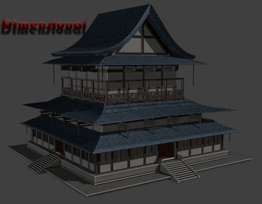 ArtStation - Samurai Temple