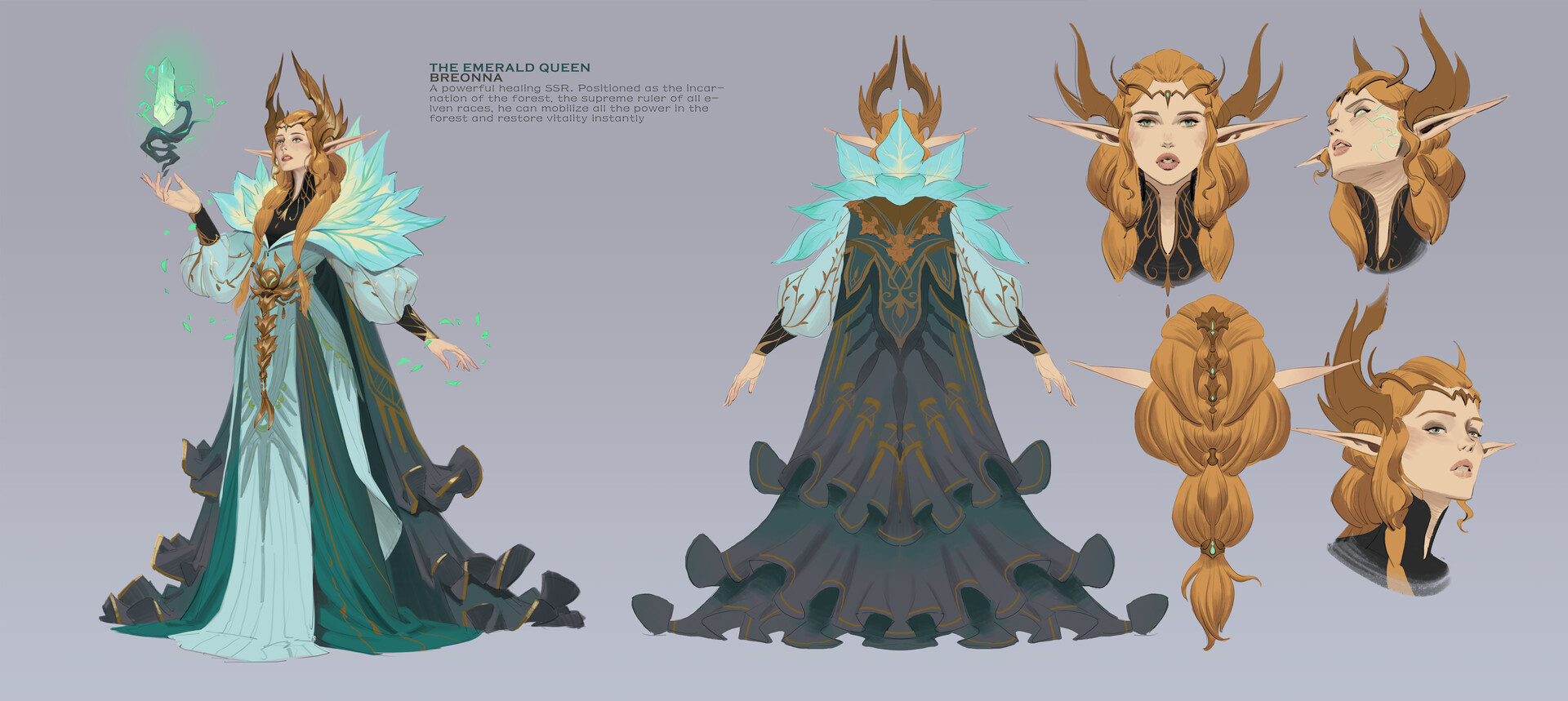 Emerald Queen by Terry Wei : r/ImaginaryElves