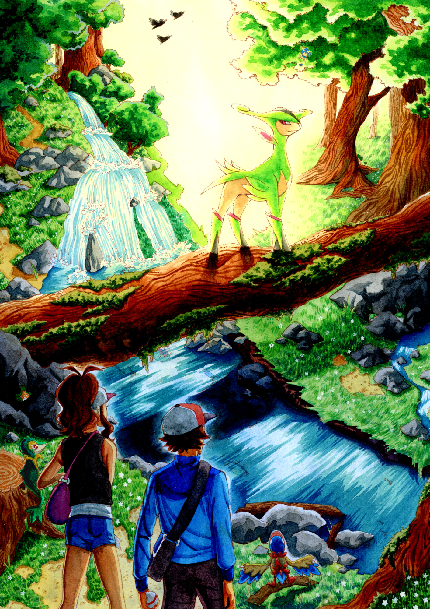 ArtStation - Pinwheel Forest Encounter