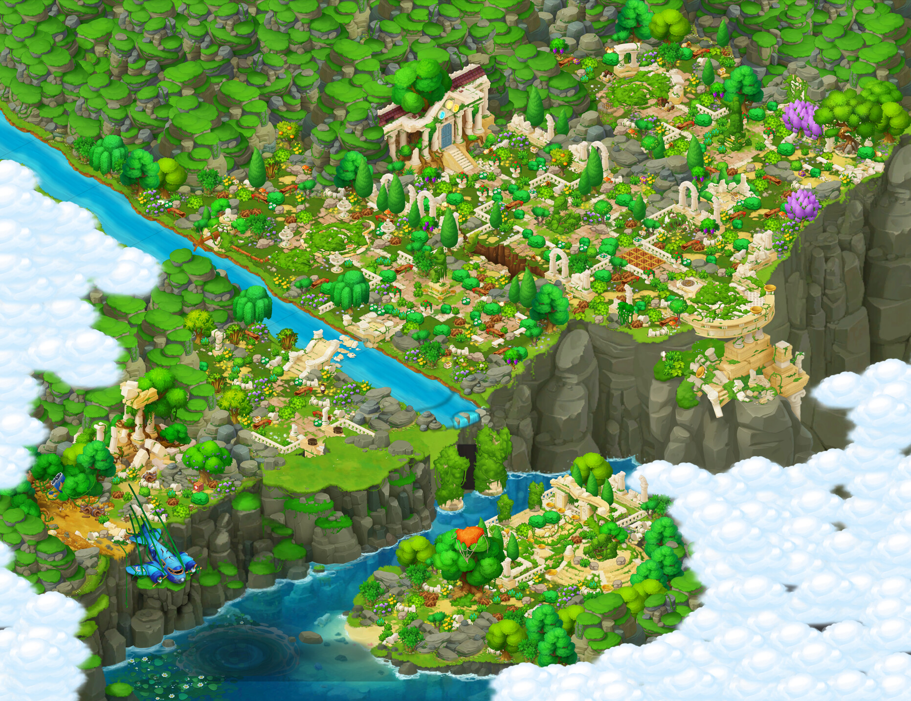 ArtStation - Puzzle Odyssey - 1st location