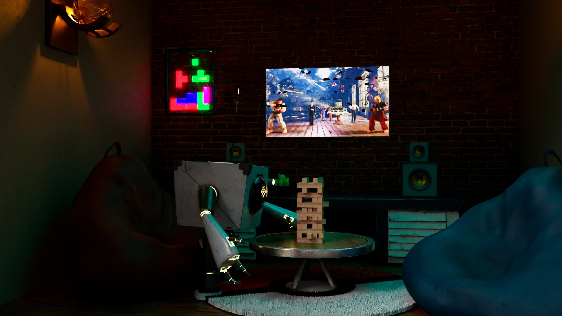 ArtStation - Robot : Alone at Home