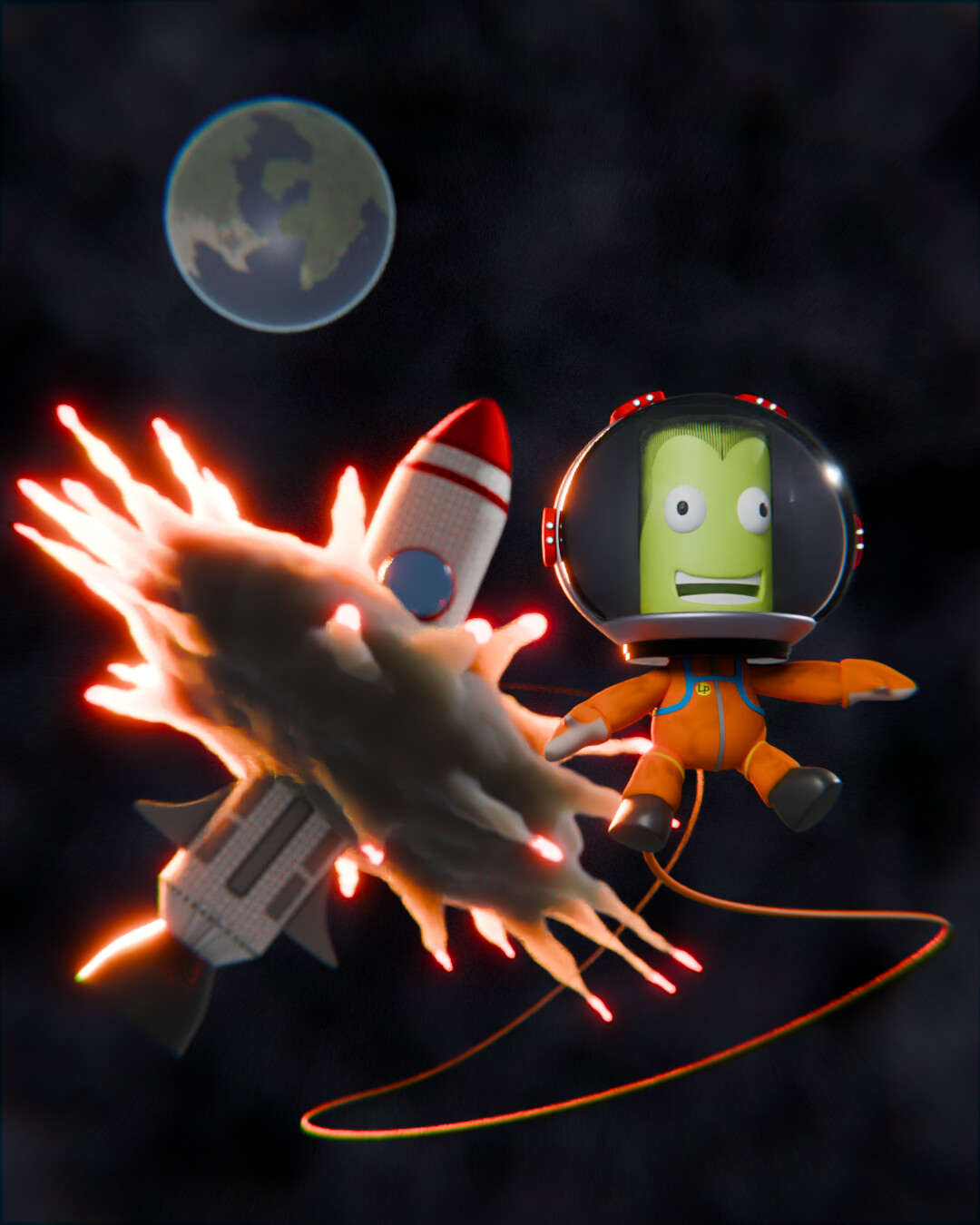 ArtStation - Kerbal Space Program (Video Games) - 15 - Blender52 2024