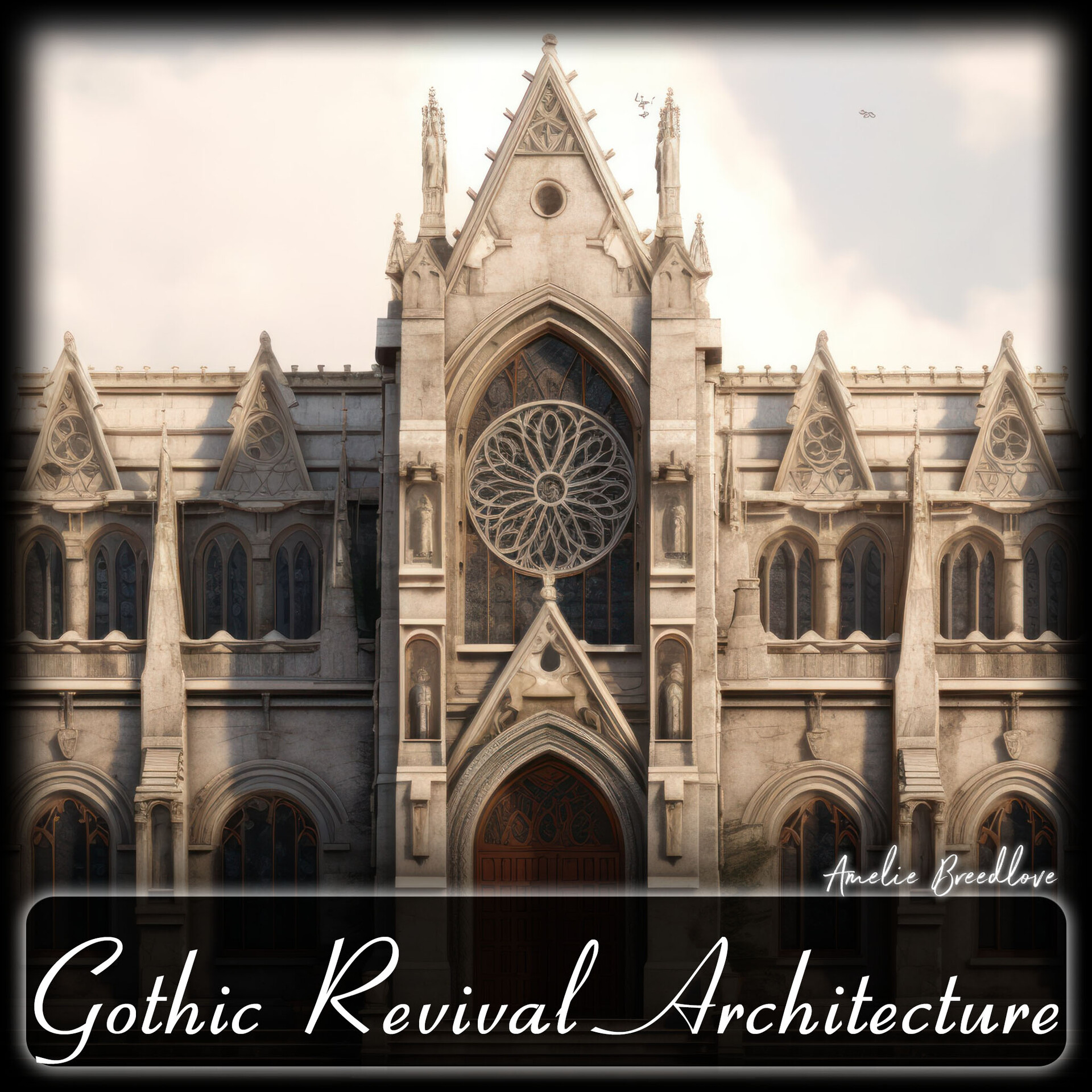 ArtStation - 250 Gothic Revival Architecture Reference Pack | 4K | v.63