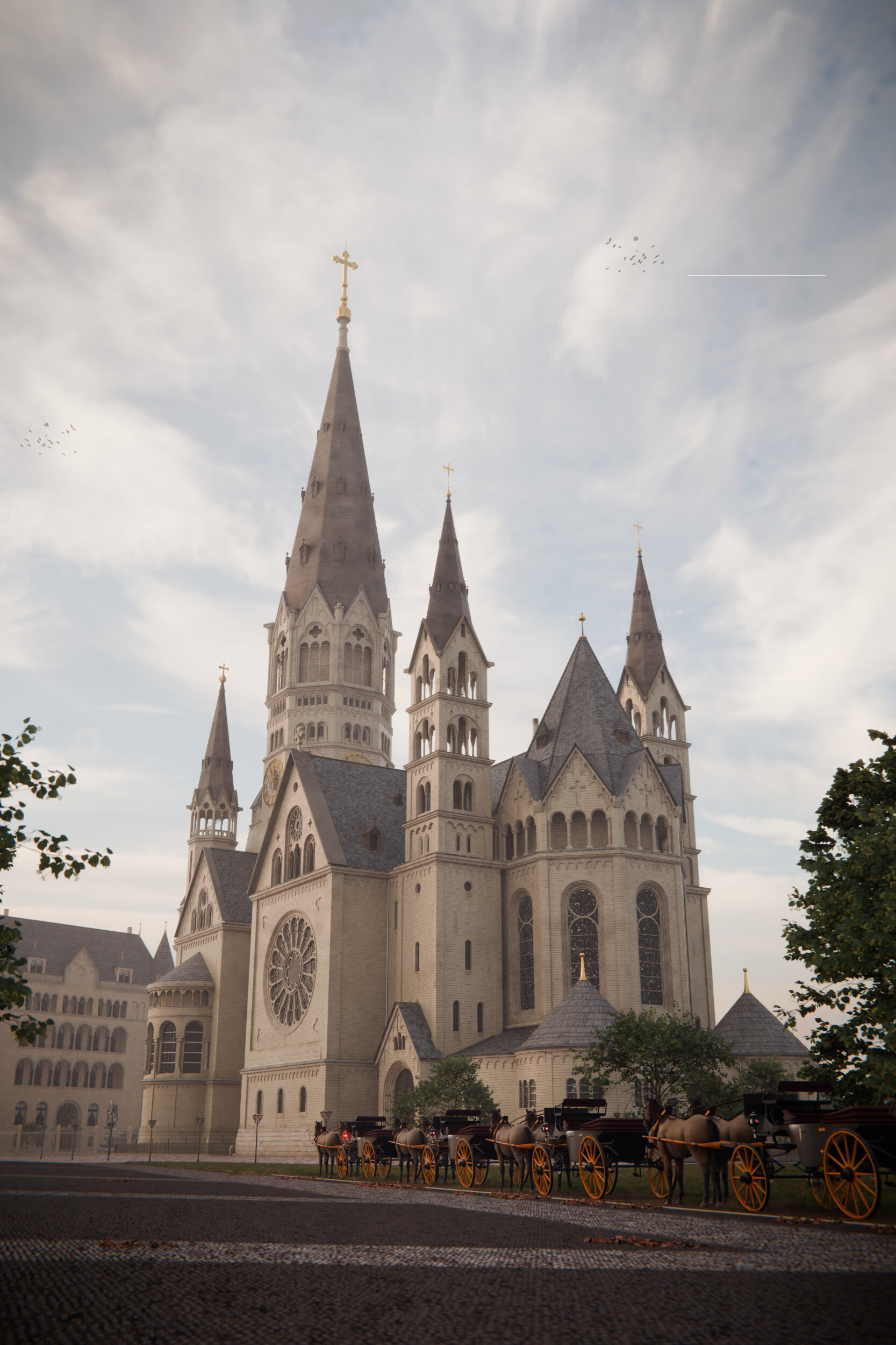 ArtStation - Kaiser Wilhelm Gedächtniskirche Berlin - 1900