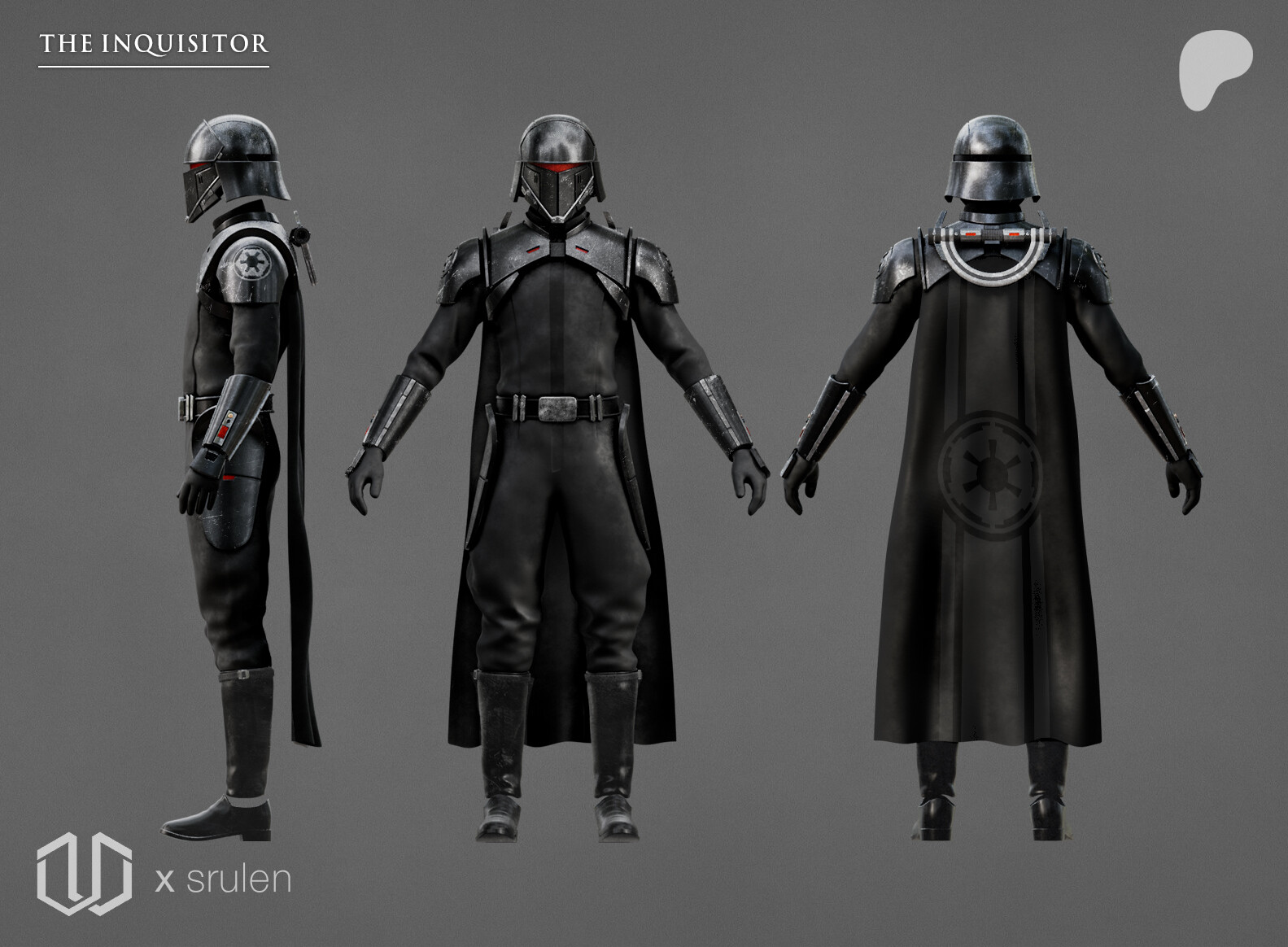 ArtStation - Star Wars Inquisitor Concept Character design for action ...