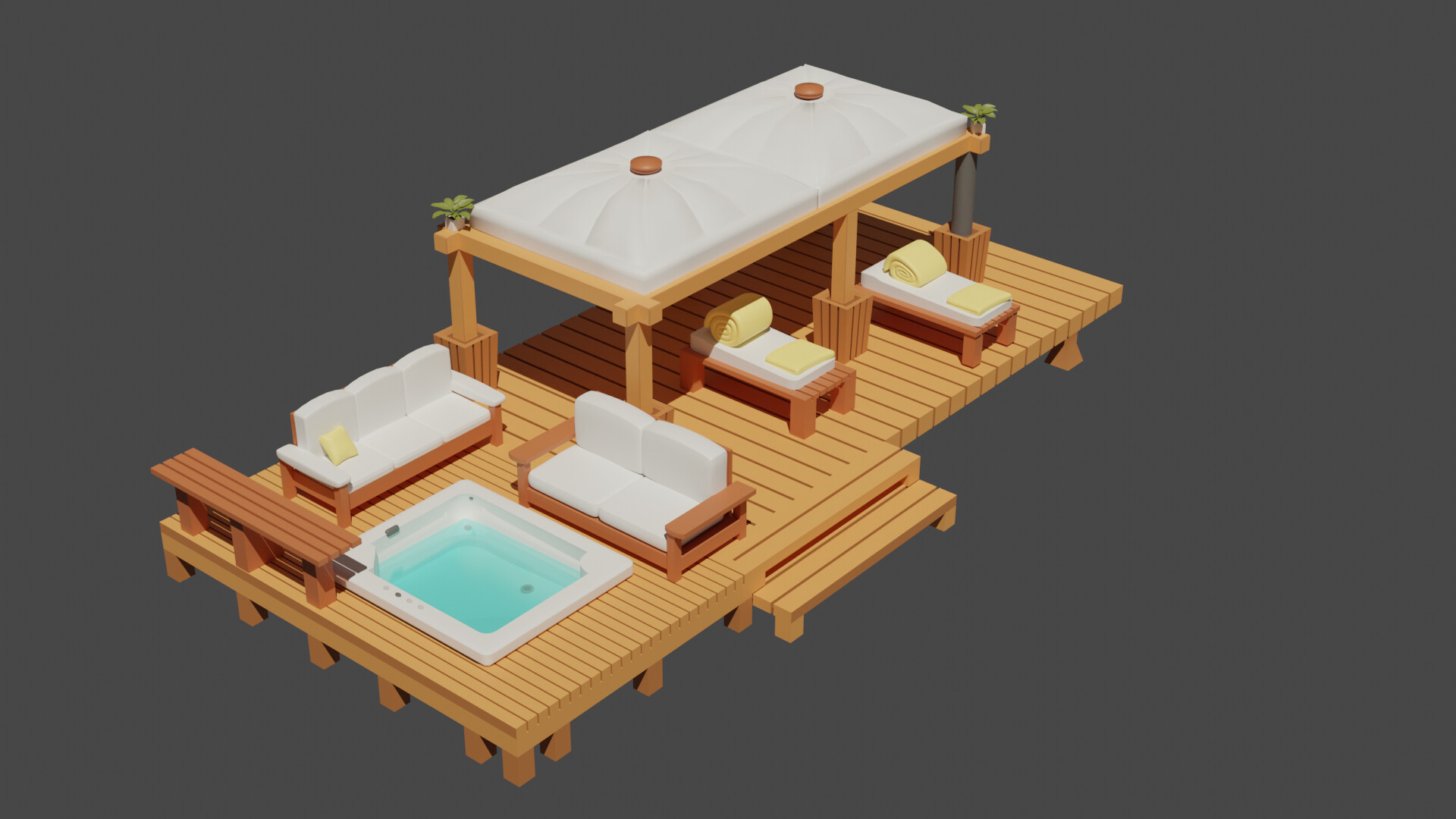 ArtStation - Hot Tub