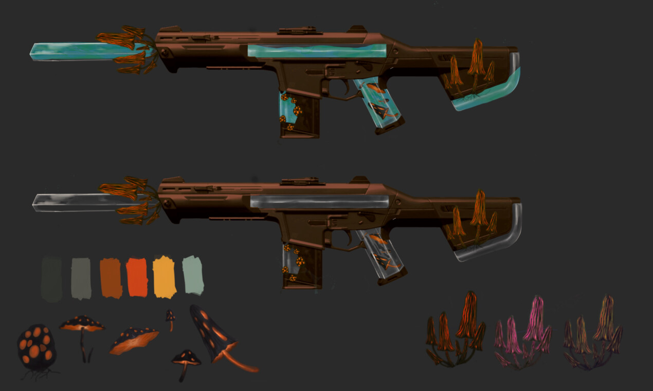 ArtStation - Valorant Skin Concept