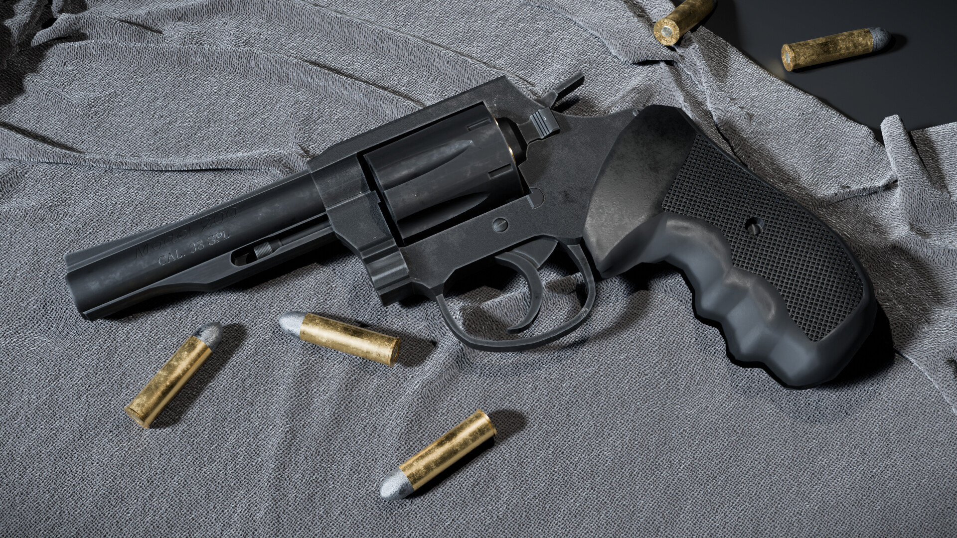 ArtStation - 38 Special Revolver