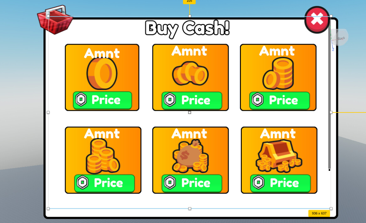 ArtStation - Roblox GUI