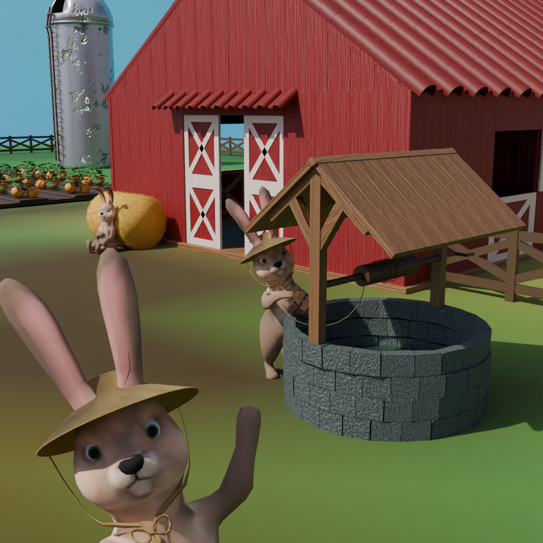 ArtStation - Rabbit farm