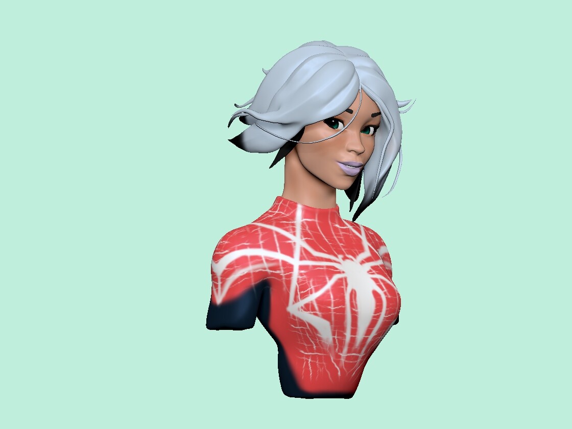 ArtStation - SpiderGirl by RossDraws