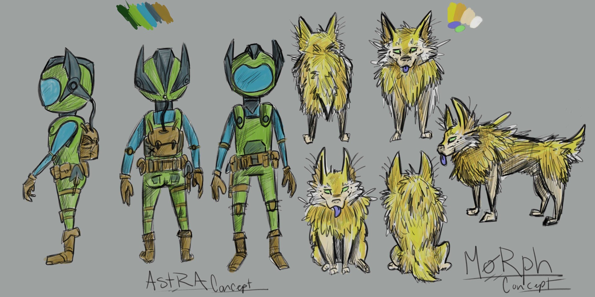 ArtStation - Astra & Morph Concepts