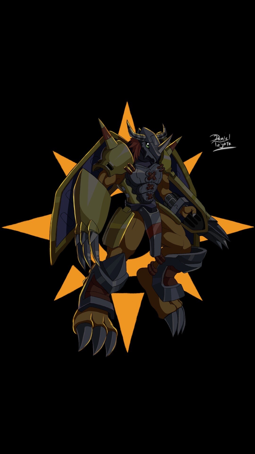 ArtStation - WarGreymon - Digimon