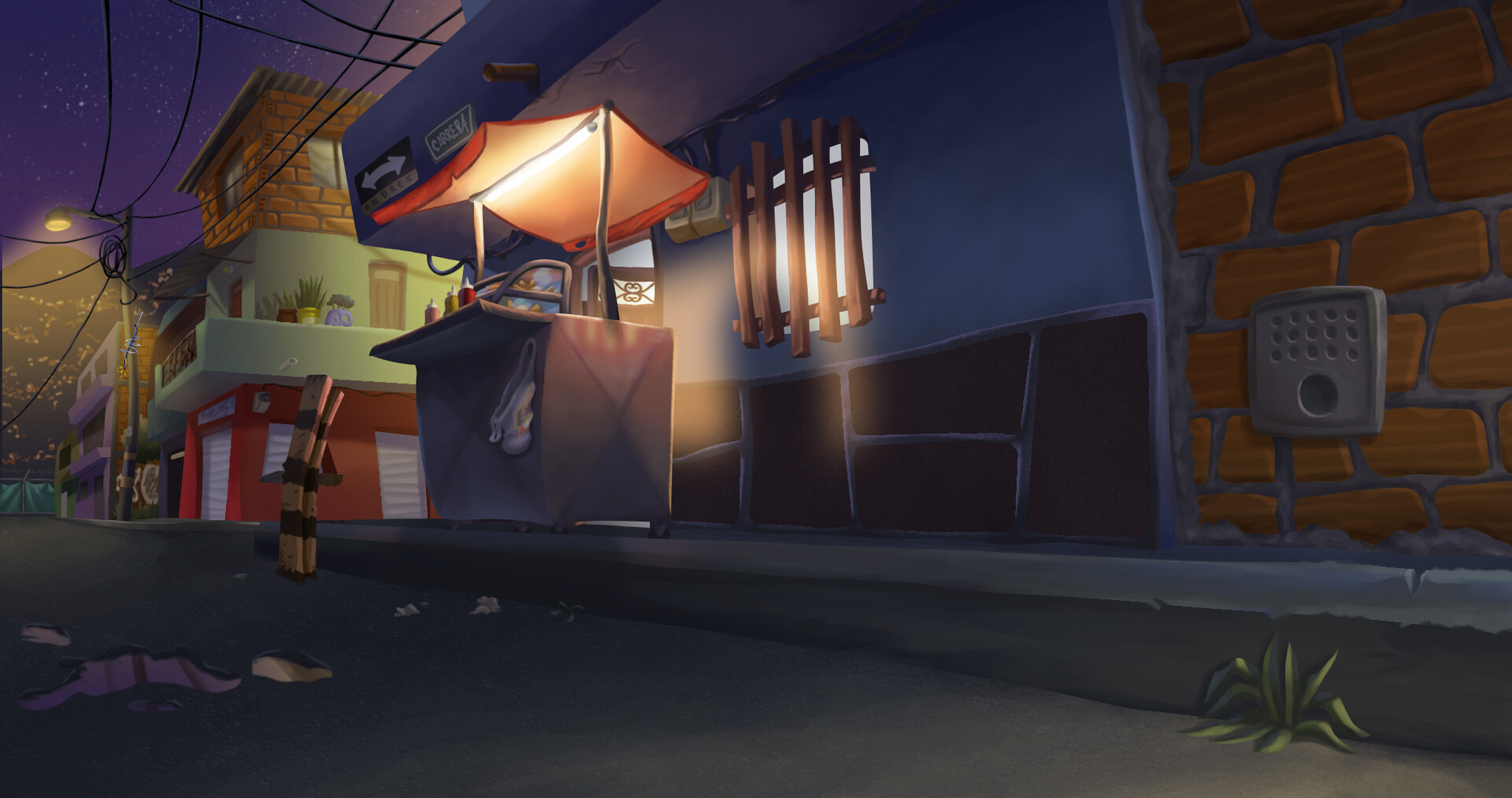 ArtStation - BACKGROUNDS FOR ANIMATION